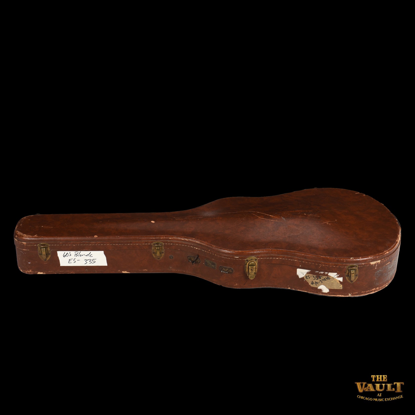 Gibson ES-335 Custom Inlays Natural 1960 – Chicago Music Exchange