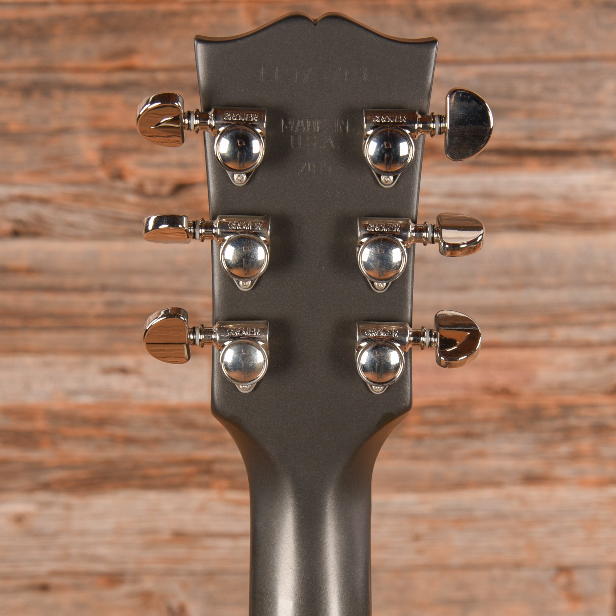 Gibson ES-335 Government Series Gunmetal Grey 2015 – Chicago Music Exchange