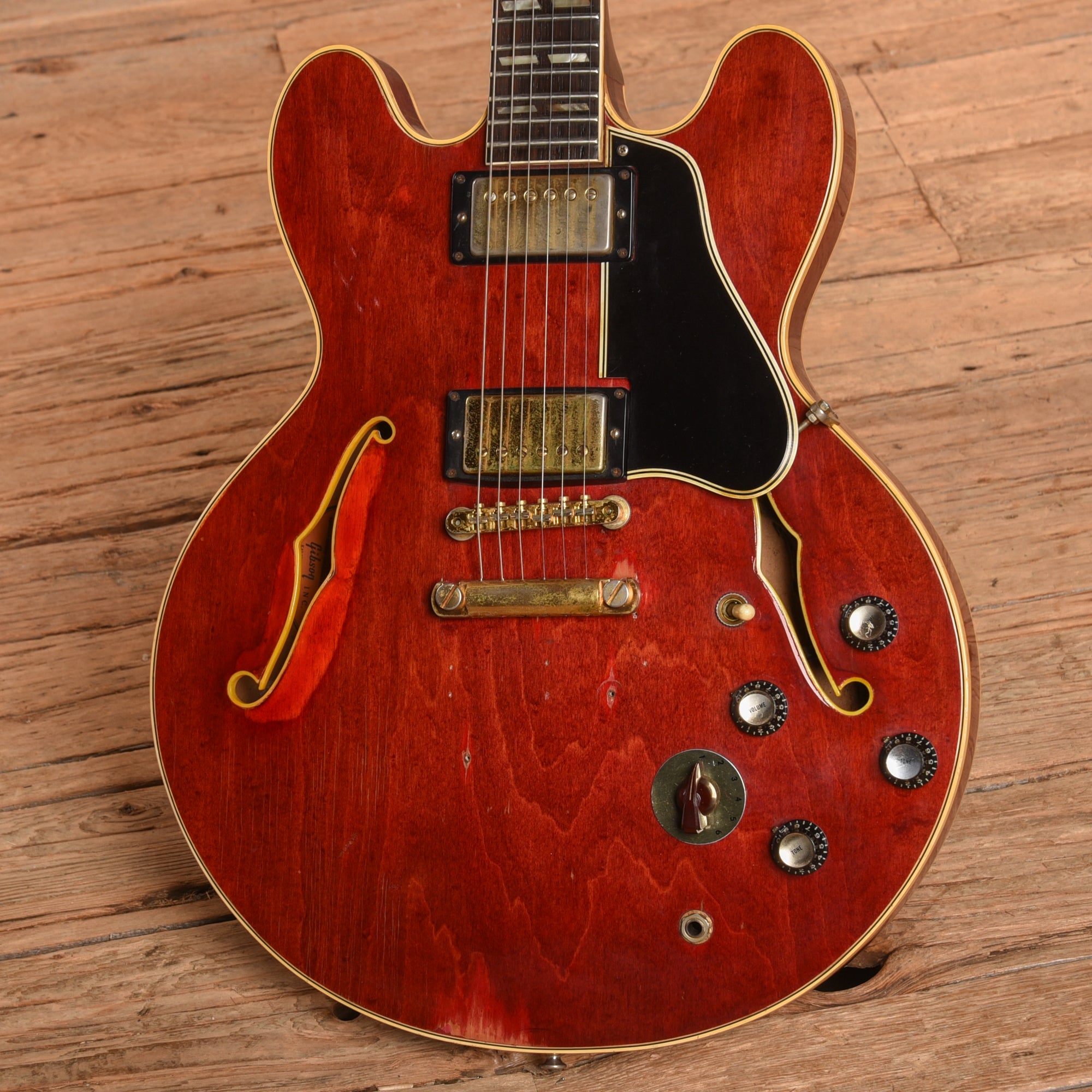 Gibson ES-345 Cherry 1963 – Chicago Music Exchange