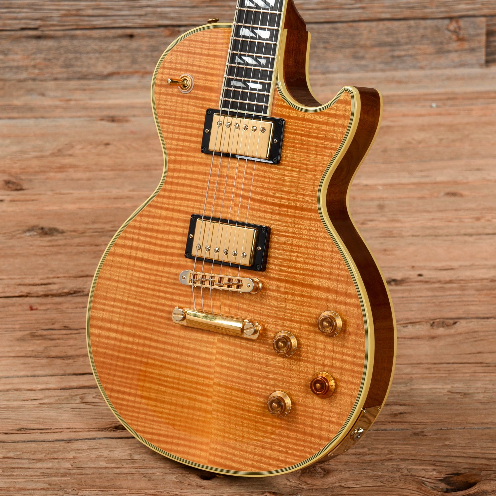 Gibson Les Paul Supreme Amber Natural 2006 – Chicago Music Exchange