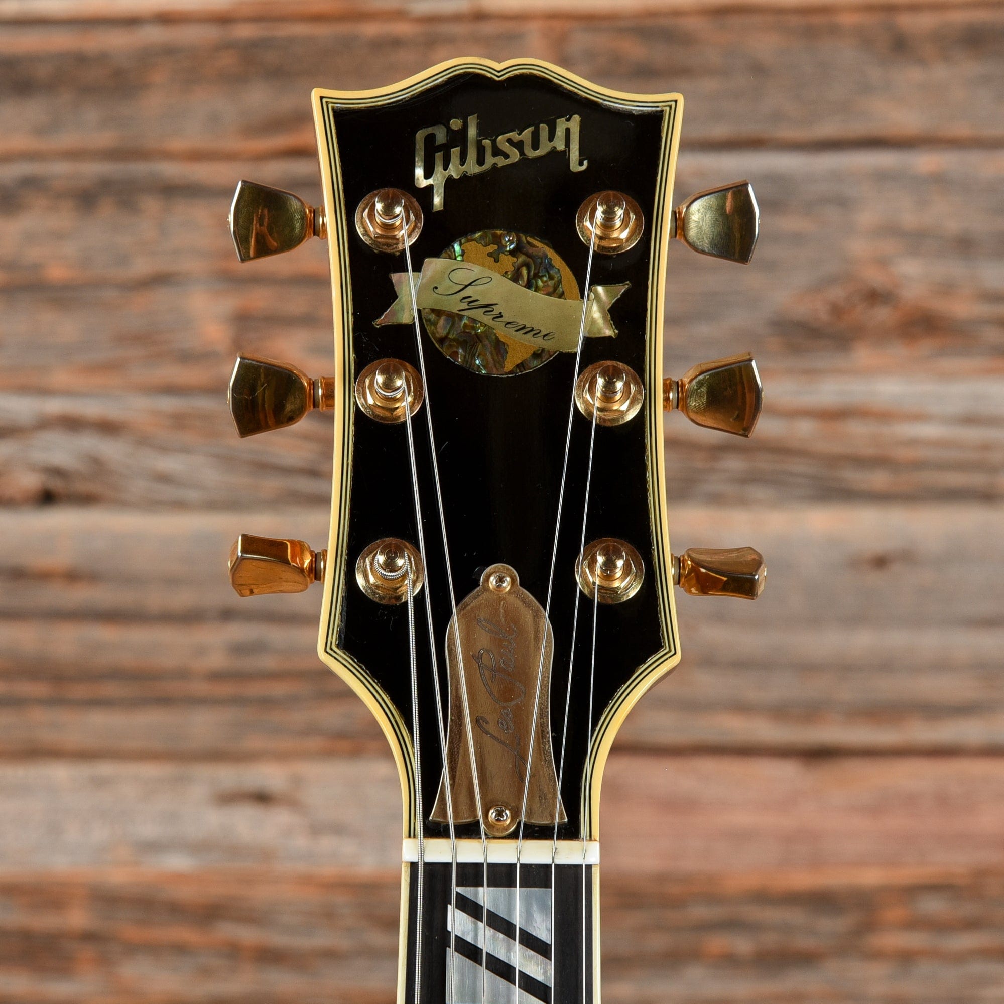 Gibson Les Paul Supreme Amber Natural 2006 – Chicago Music Exchange