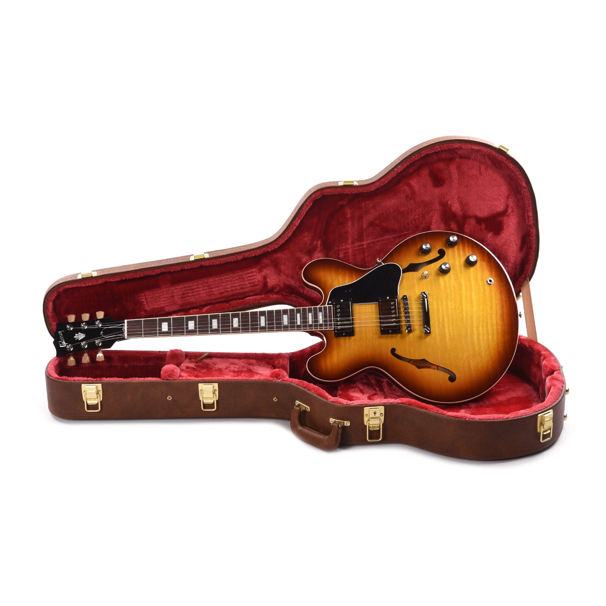 Gibson Original ES-335 Figured Iced Tea – Chicago Music Exchange