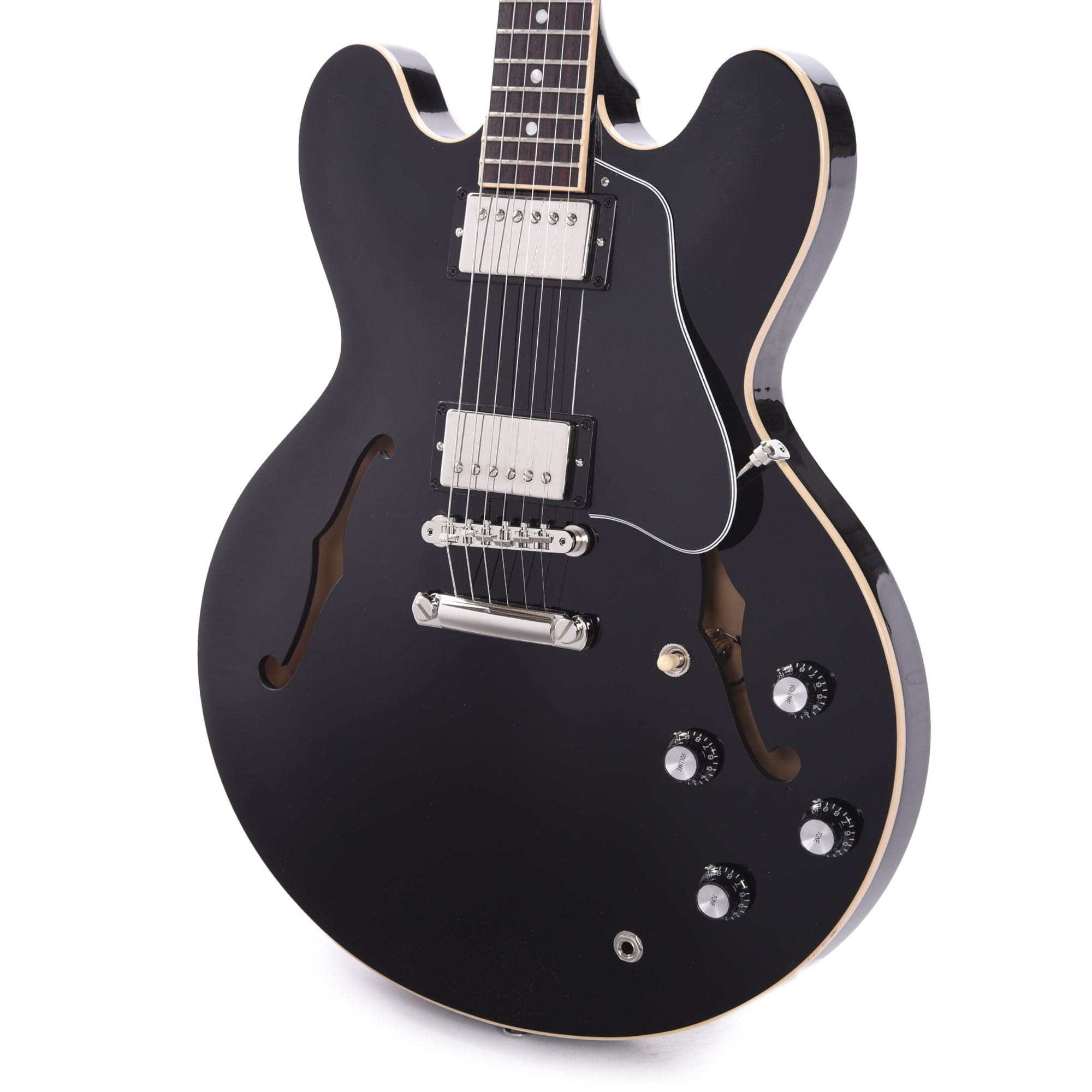 Gibson Original ES-335 Vintage Ebony – Chicago Music Exchange