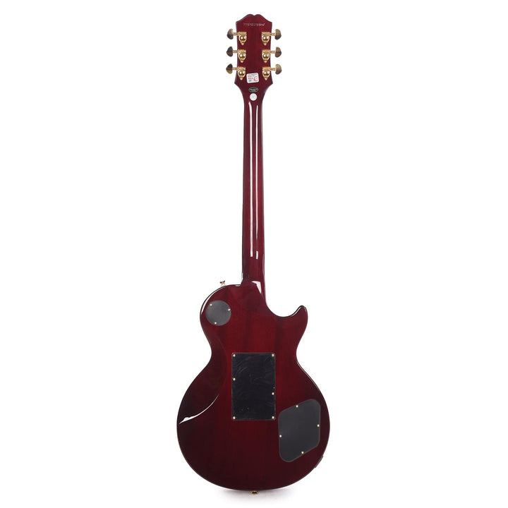 Epiphone Artist Alex Lifeson Les Paul Custom Axcess LEFTY Quilt Ruby ...
