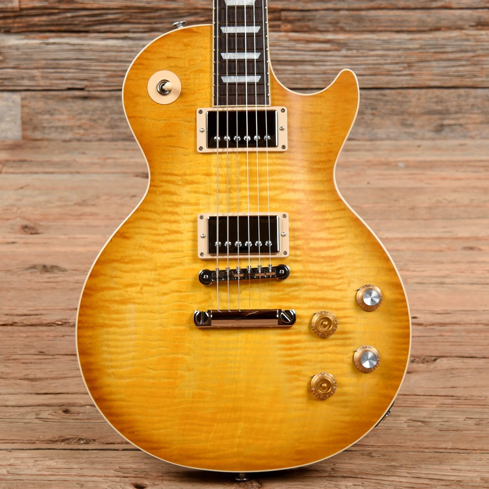 Gibson Artist Kirk Hammett "Greeny" Les Paul Standard Greeny Burst ...