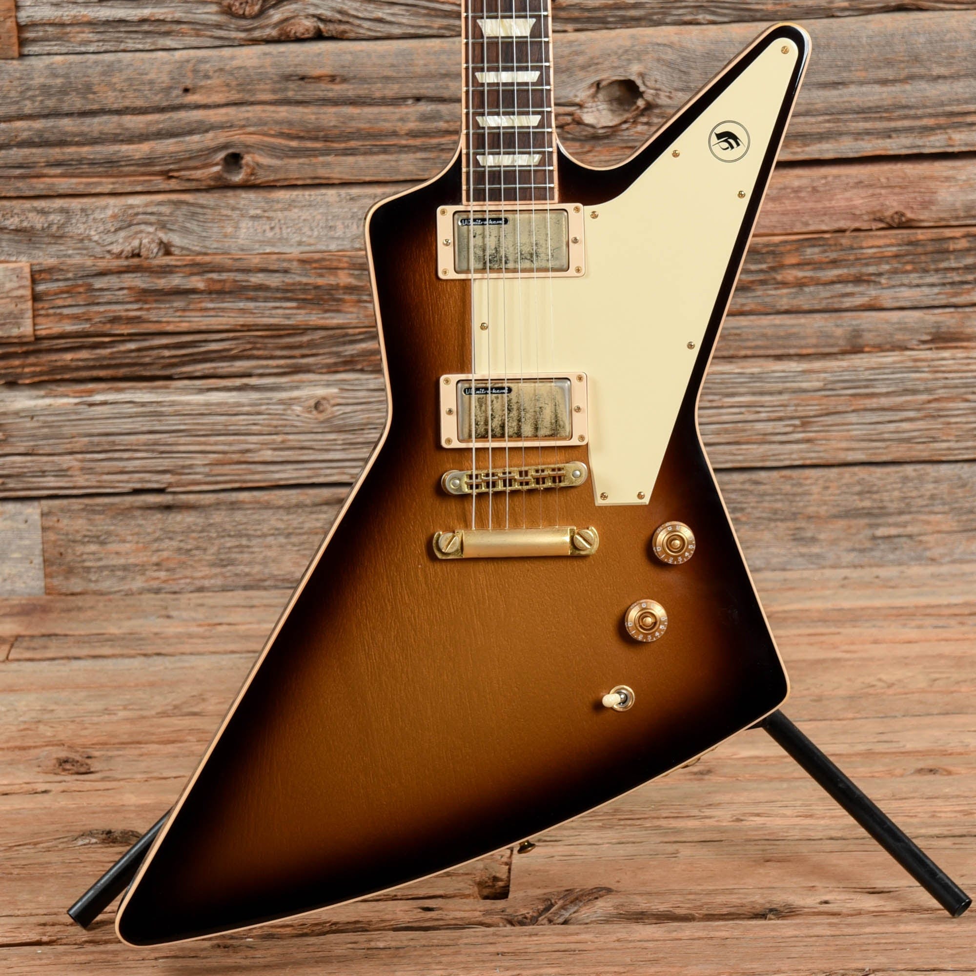 Gibson Bill Kelliher "Golden Axe" Explorer Gold Burst 2013 – Chicago ...