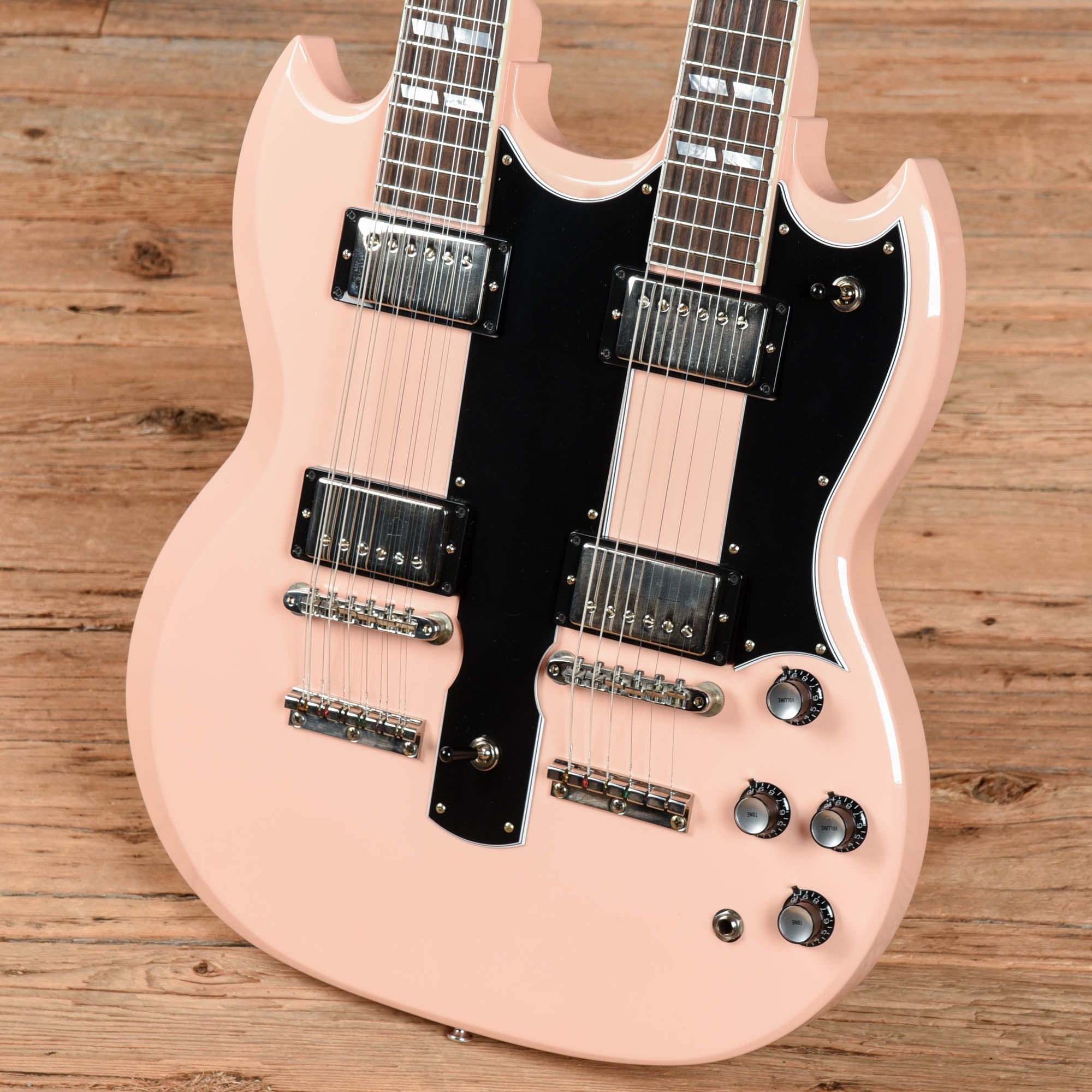 Gibson Custom EDS-1275 Doubleneck "CME Spec" VOS Antique Shell Pink 20 ...
