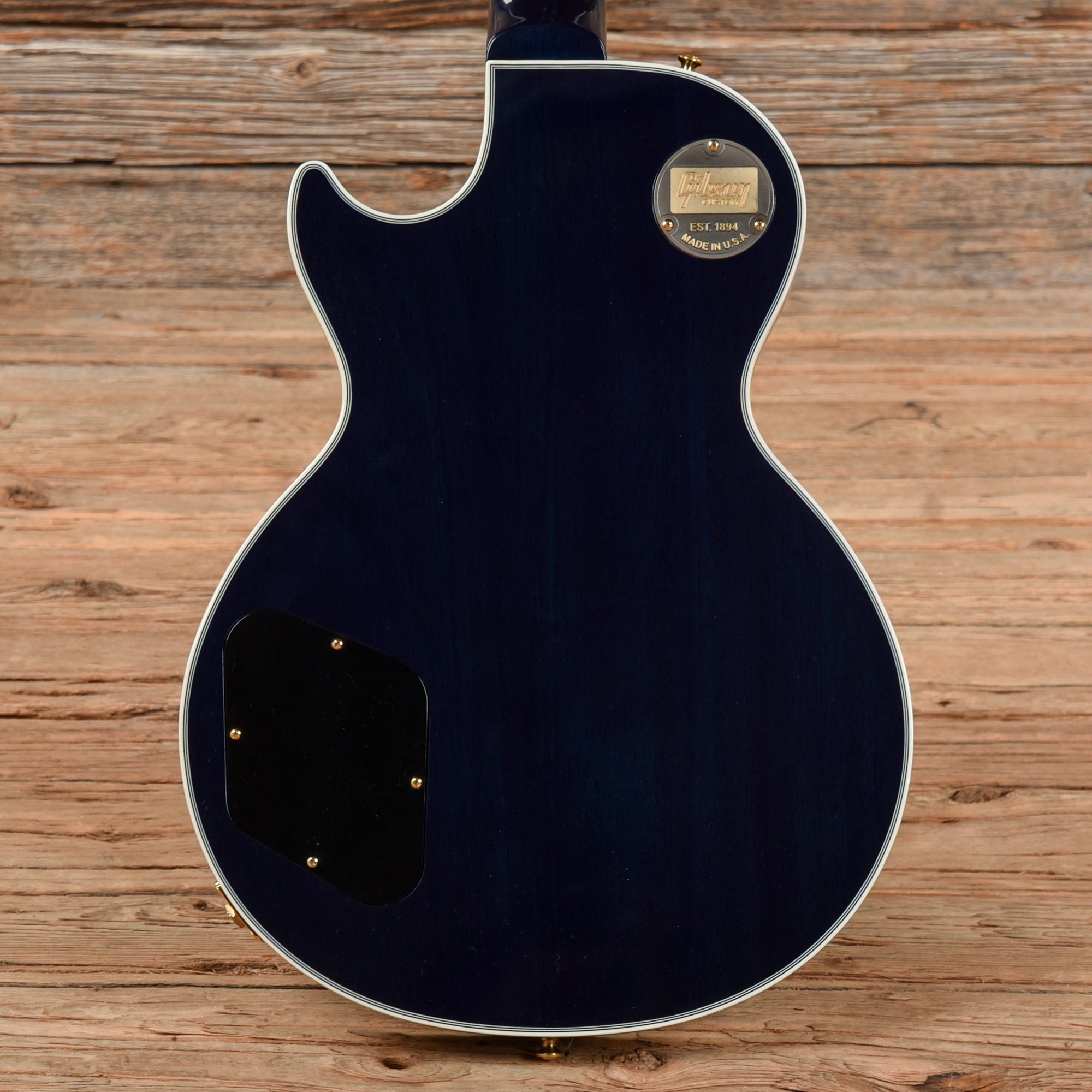 Gibson Custom Les Paul Custom Q Blue 2016 – Chicago Music Exchange