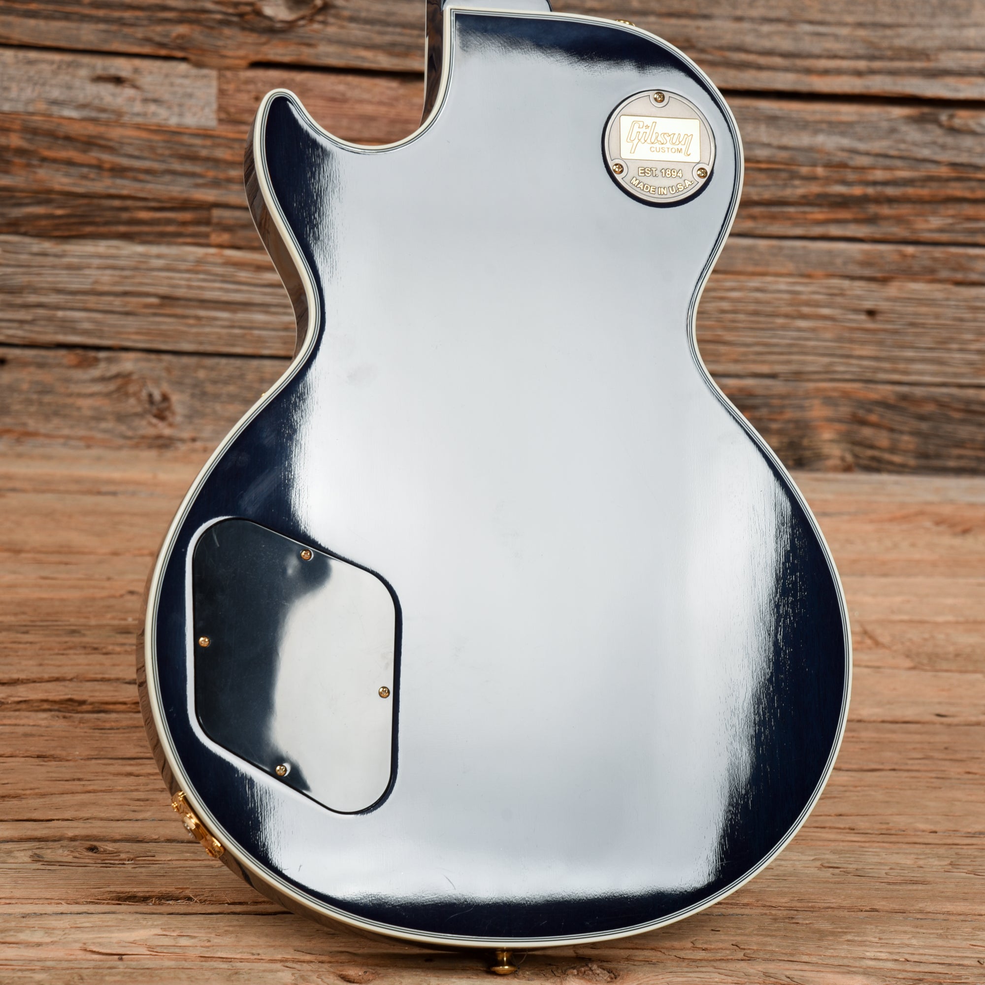 Gibson Custom Les Paul Custom Q Blue 2016 – Chicago Music Exchange