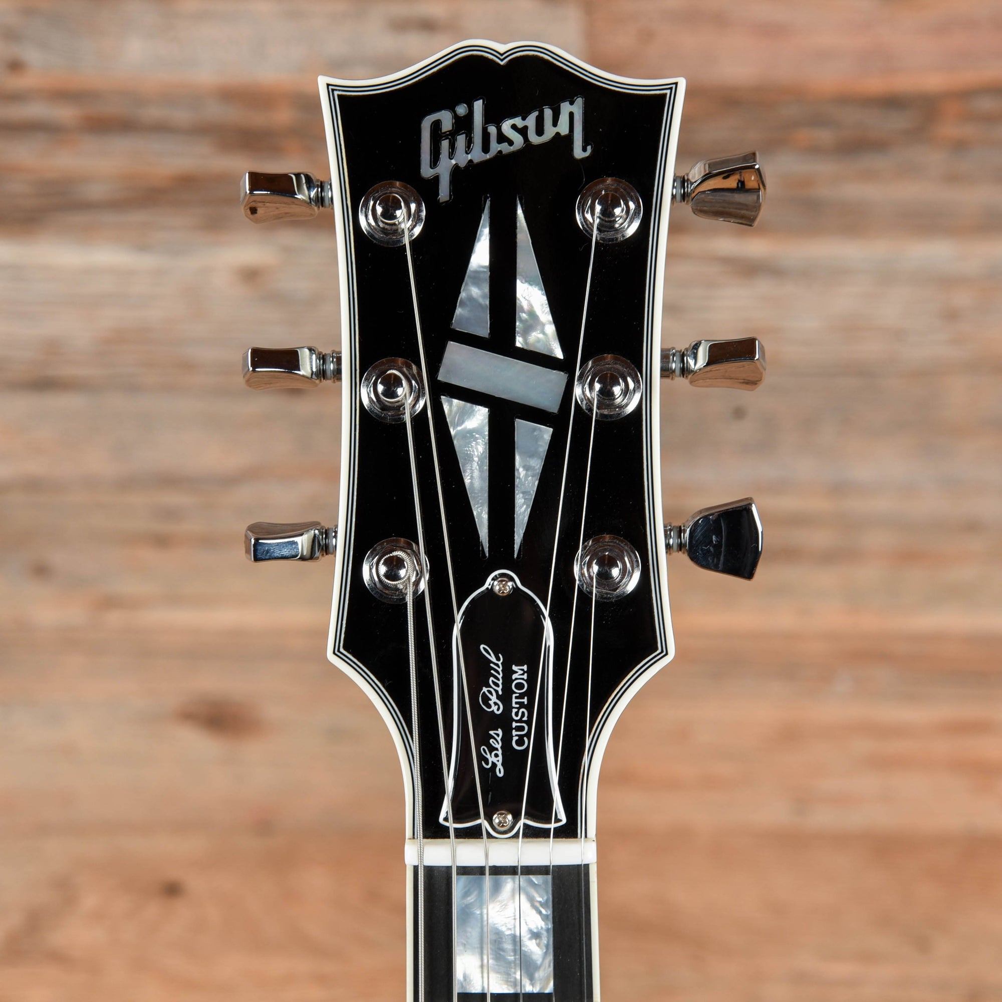 Gibson Custom Les Paul Custom Silverburst 2014 – Chicago Music Exchange