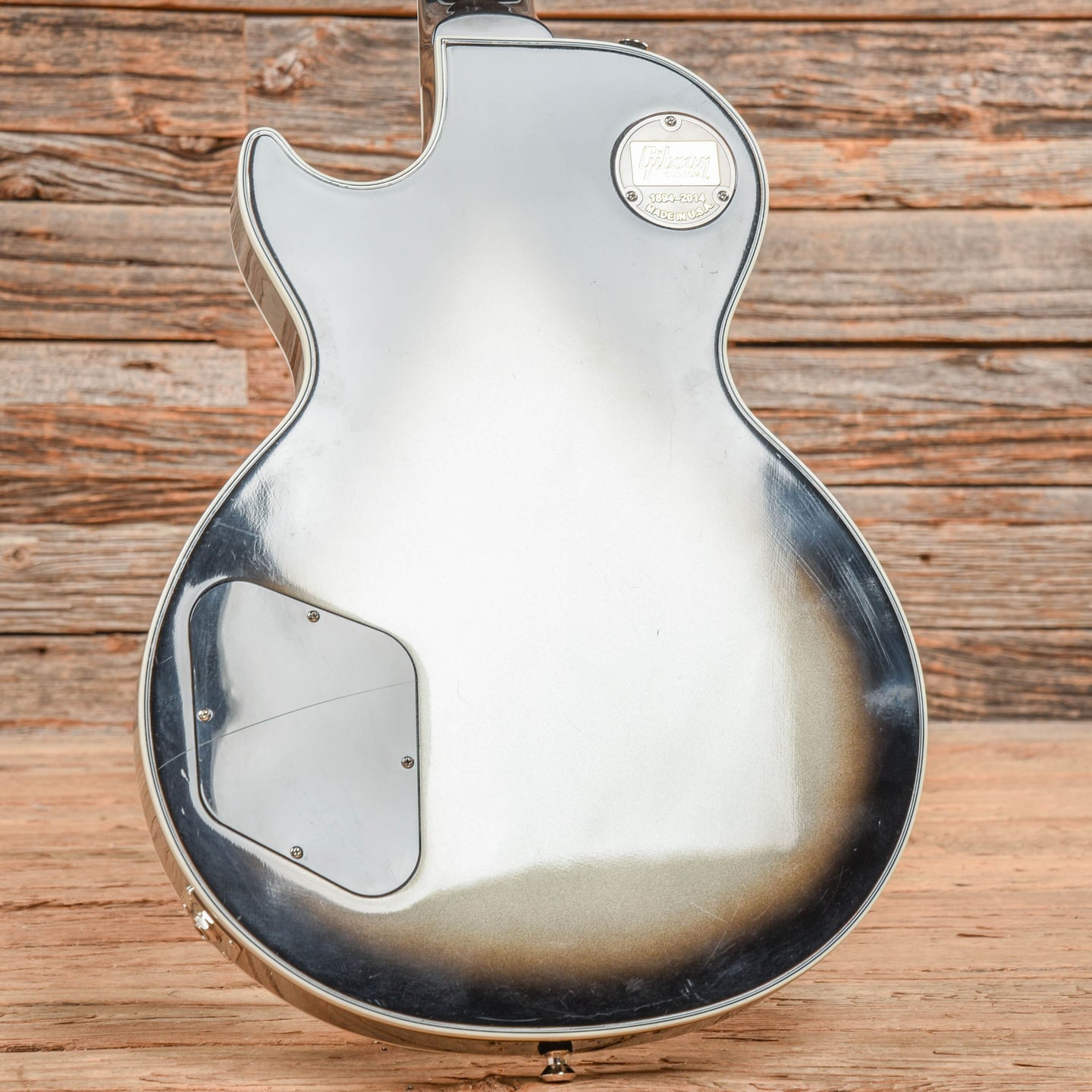 Gibson Custom Les Paul Custom Silverburst 2014 – Chicago Music Exchange