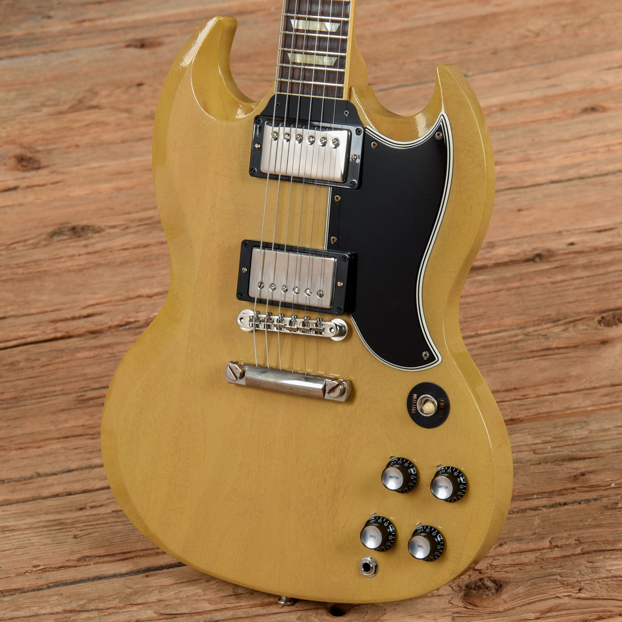 Gibson Custom Murphy Lab 61 Les Paul SG Standard Ultra Light Aged TV Y ...