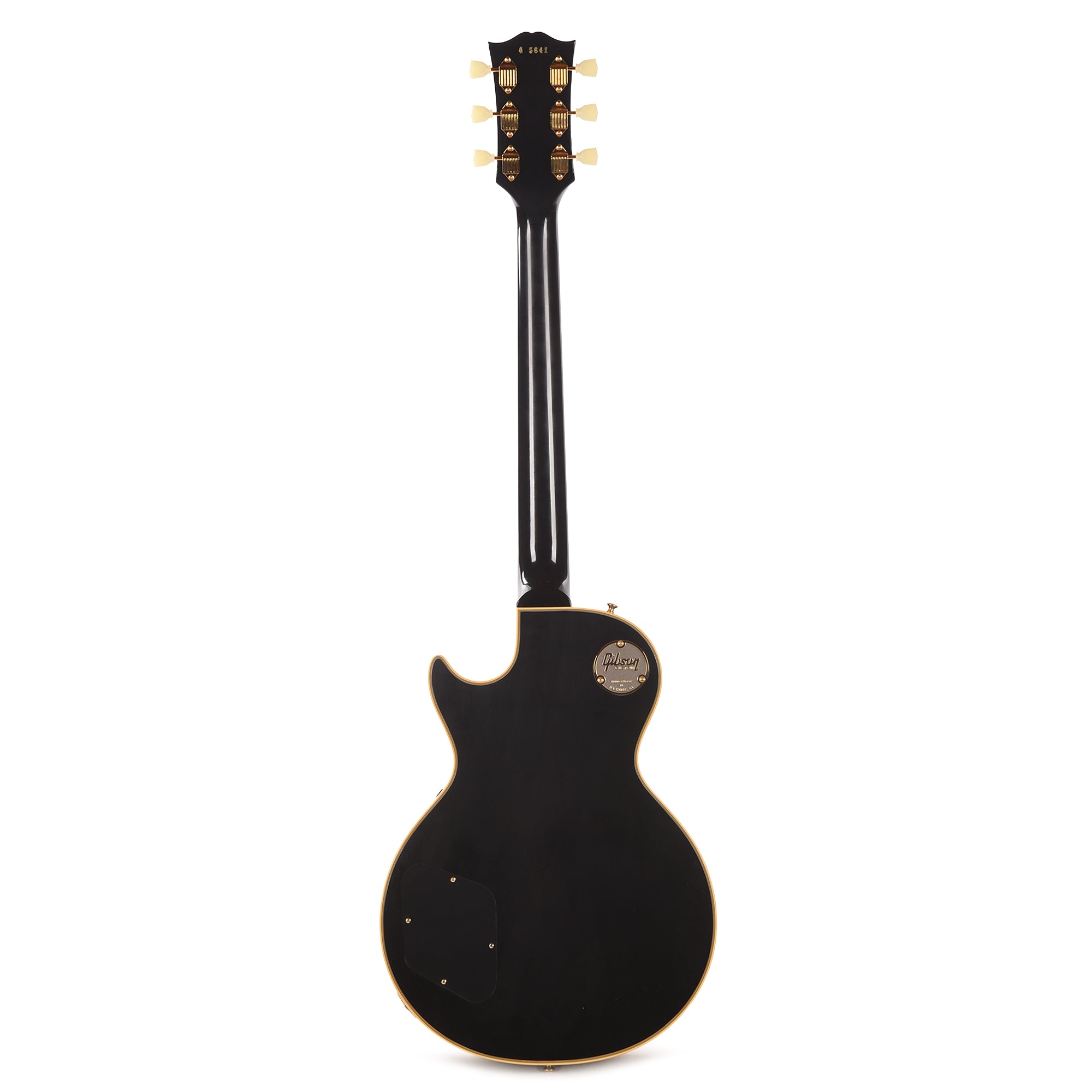 Gibson Custom Shop 1954 Les Paul Custom Staple Pickup Reissue Ebony VO ...
