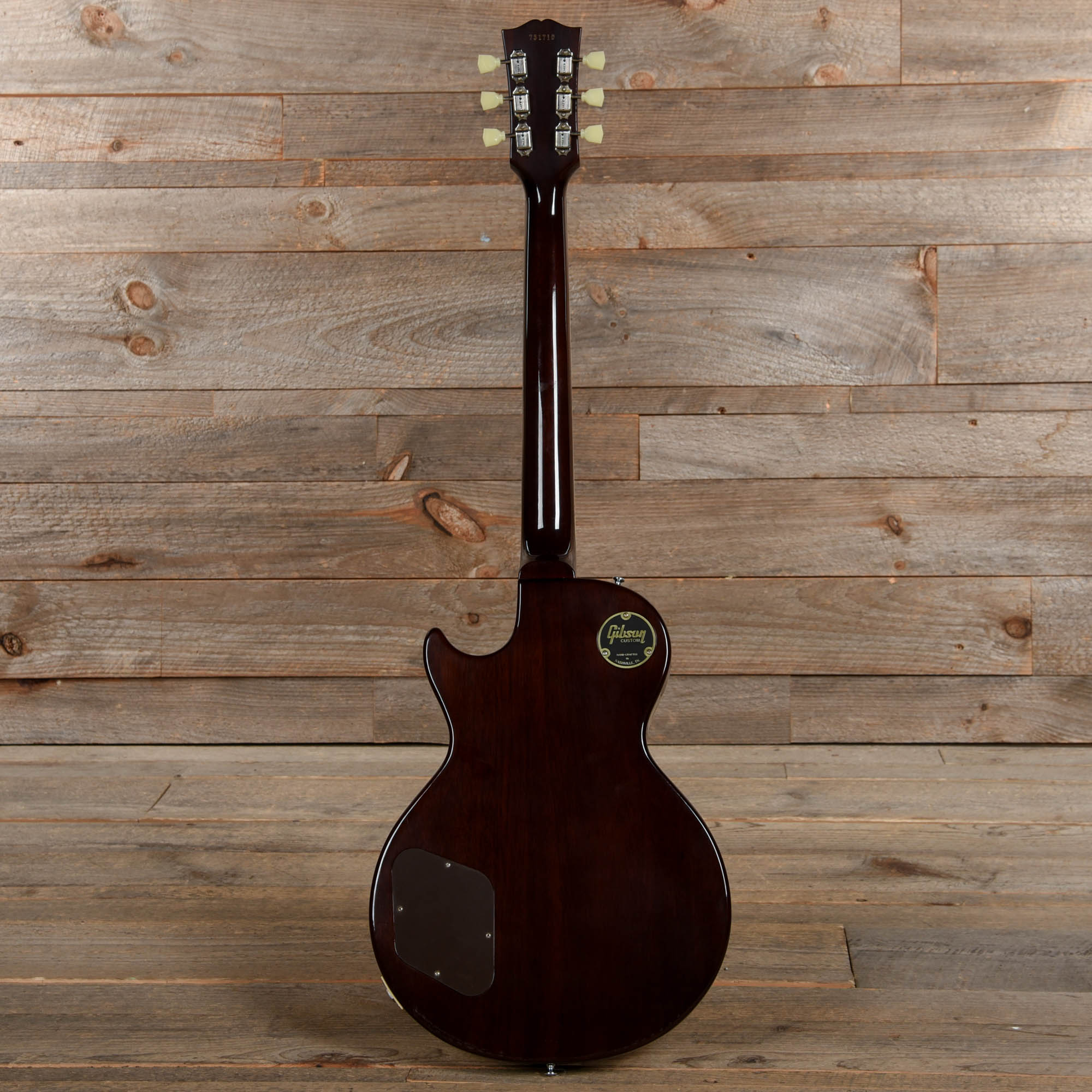 Gibson Custom Shop 1957 Les Paul Goldtop Darkback Reissue Double Gold ...