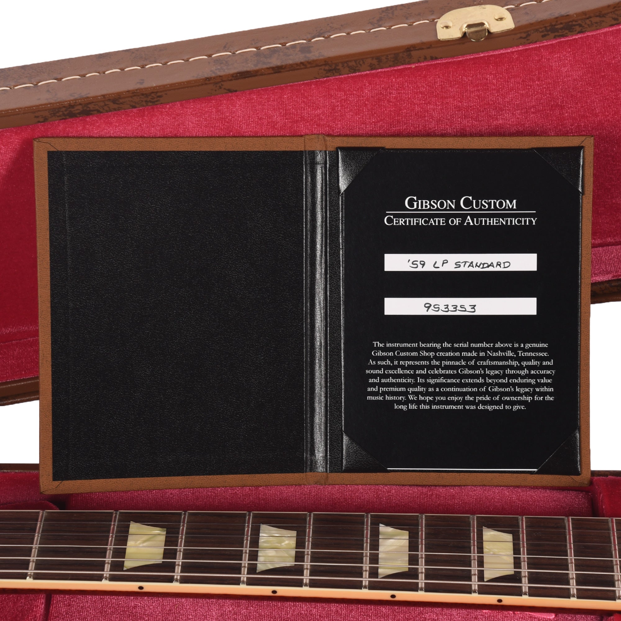Gibson Custom Shop 1959 Les Paul Standard "CME Spec" Slow Iced Tea Fad ...