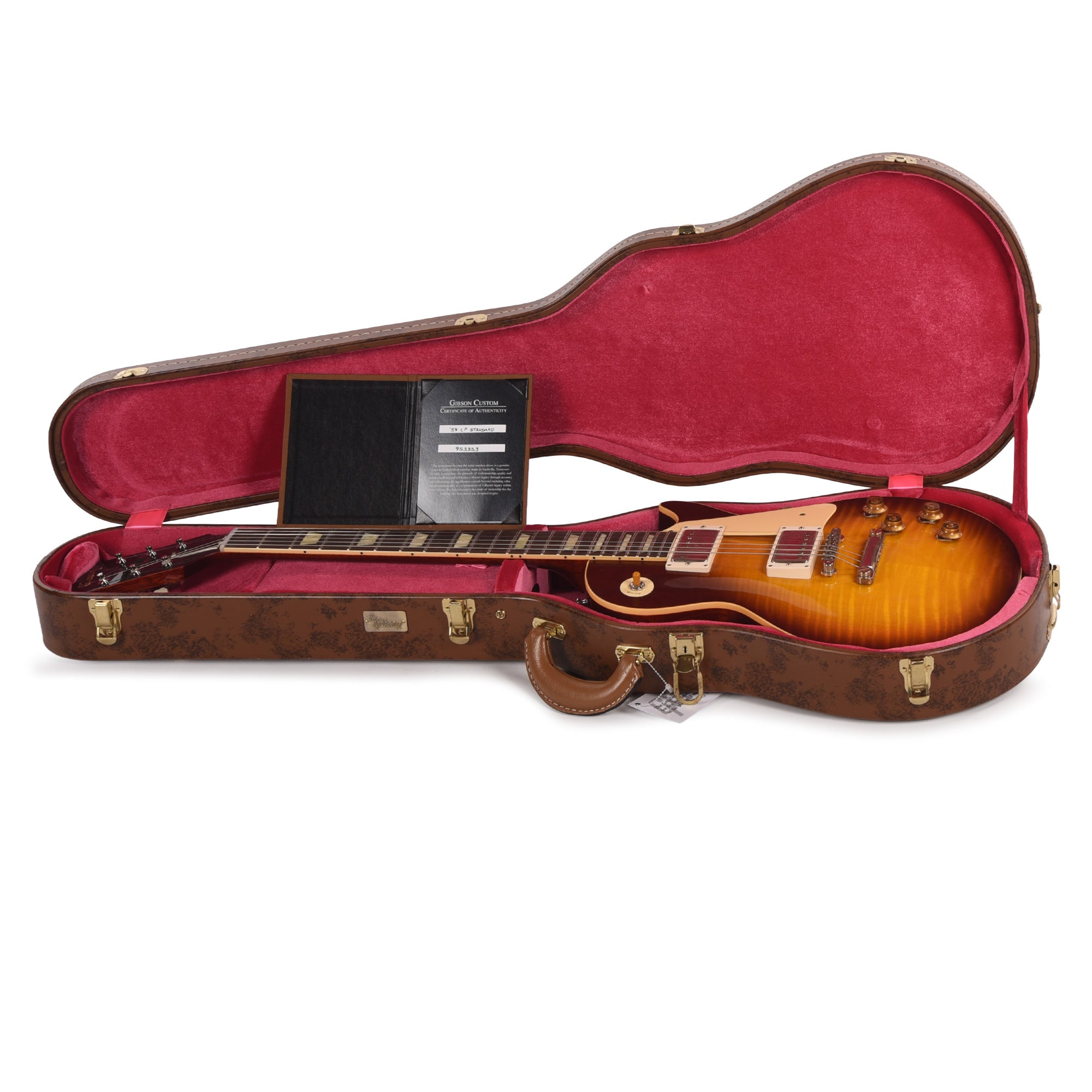 Gibson Custom Shop 1959 Les Paul Standard "CME Spec" Slow Iced Tea Fad ...