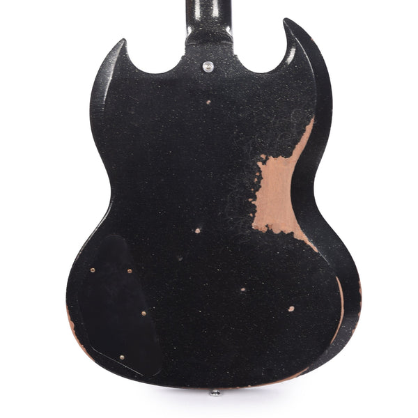 Gibson Custom Shop 1963 SG Special Reissue Antique Black Sparkle Murph ...