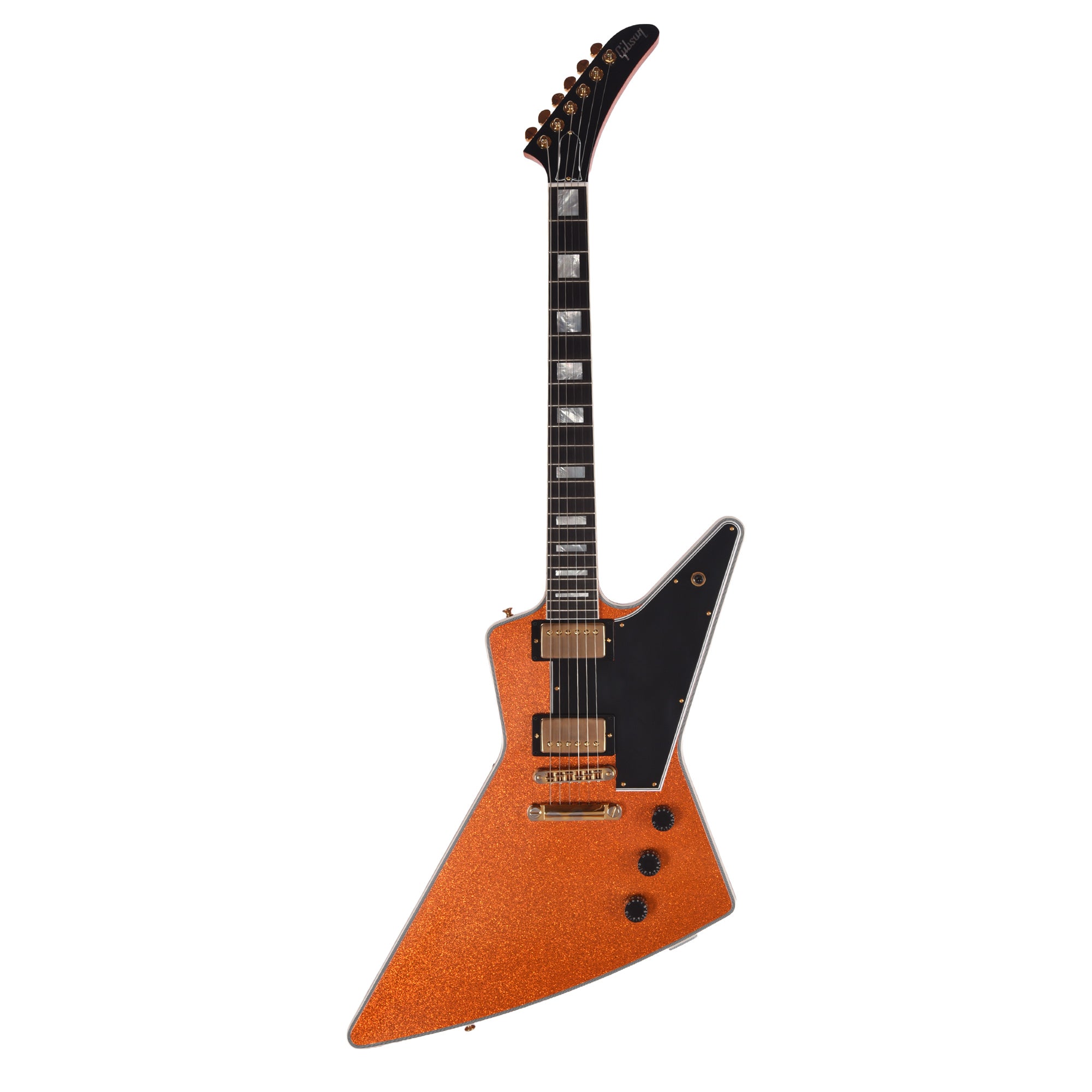 Gibson Custom Shop Explorer Custom "CME Spec" Orange Sparkle VOS w/Sti ...