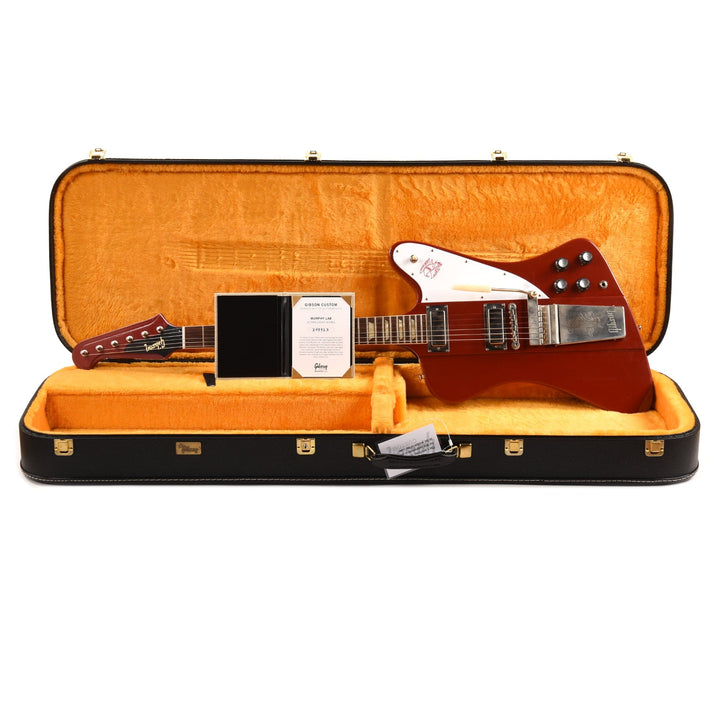 Gibson Custom Shop Murphy Lab 1963 Firebird V Ember Red Ultra Light Ag ...