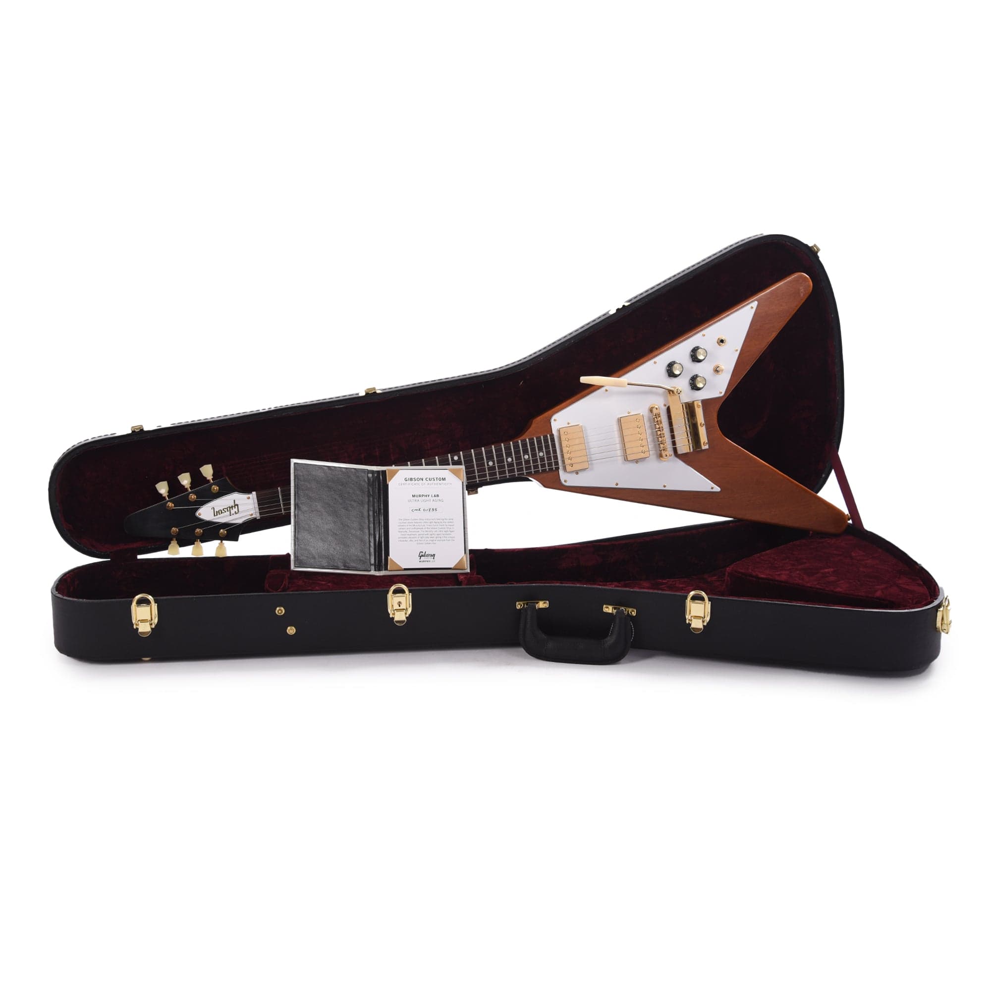 Gibson Custom Shop Murphy Lab 1967 Flying V "CME Spec" Heavy Antique G ...