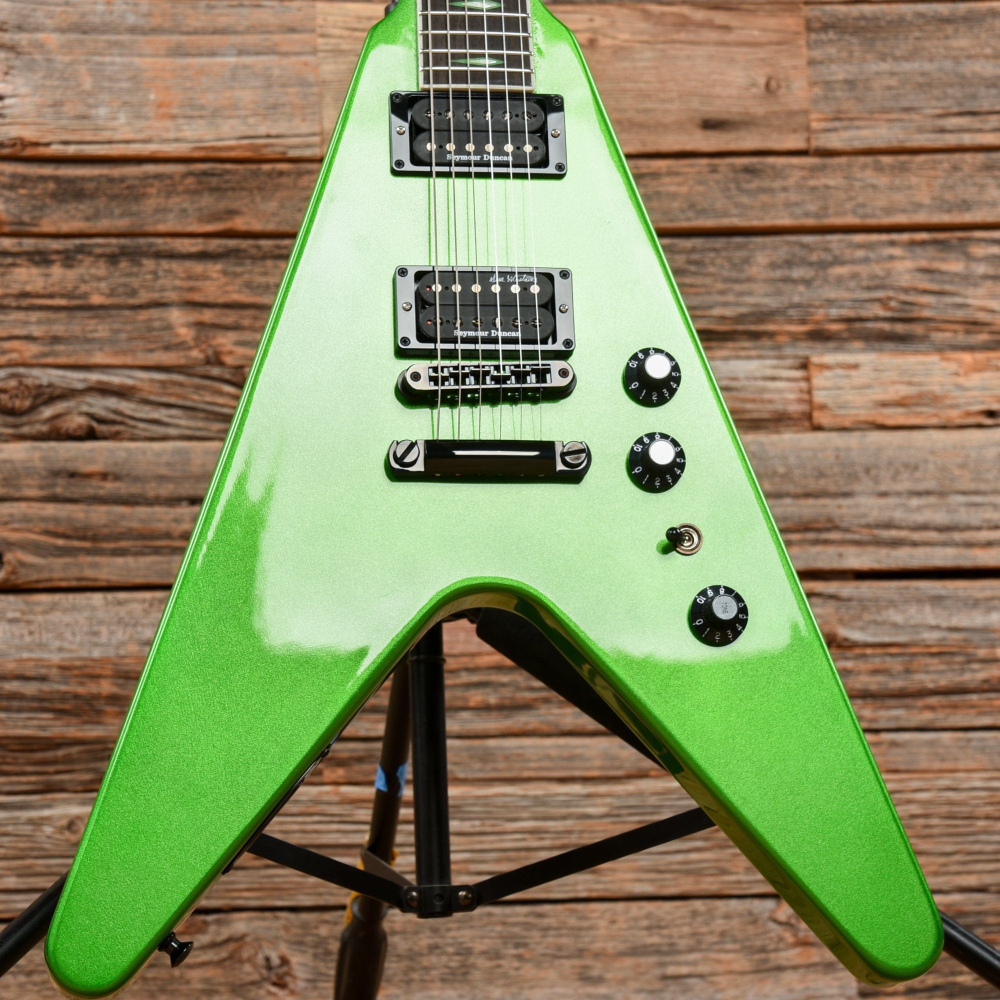 Gibson Dave Mustaine Signature "Rust in Peace" Flying V EXP Alien Tech ...