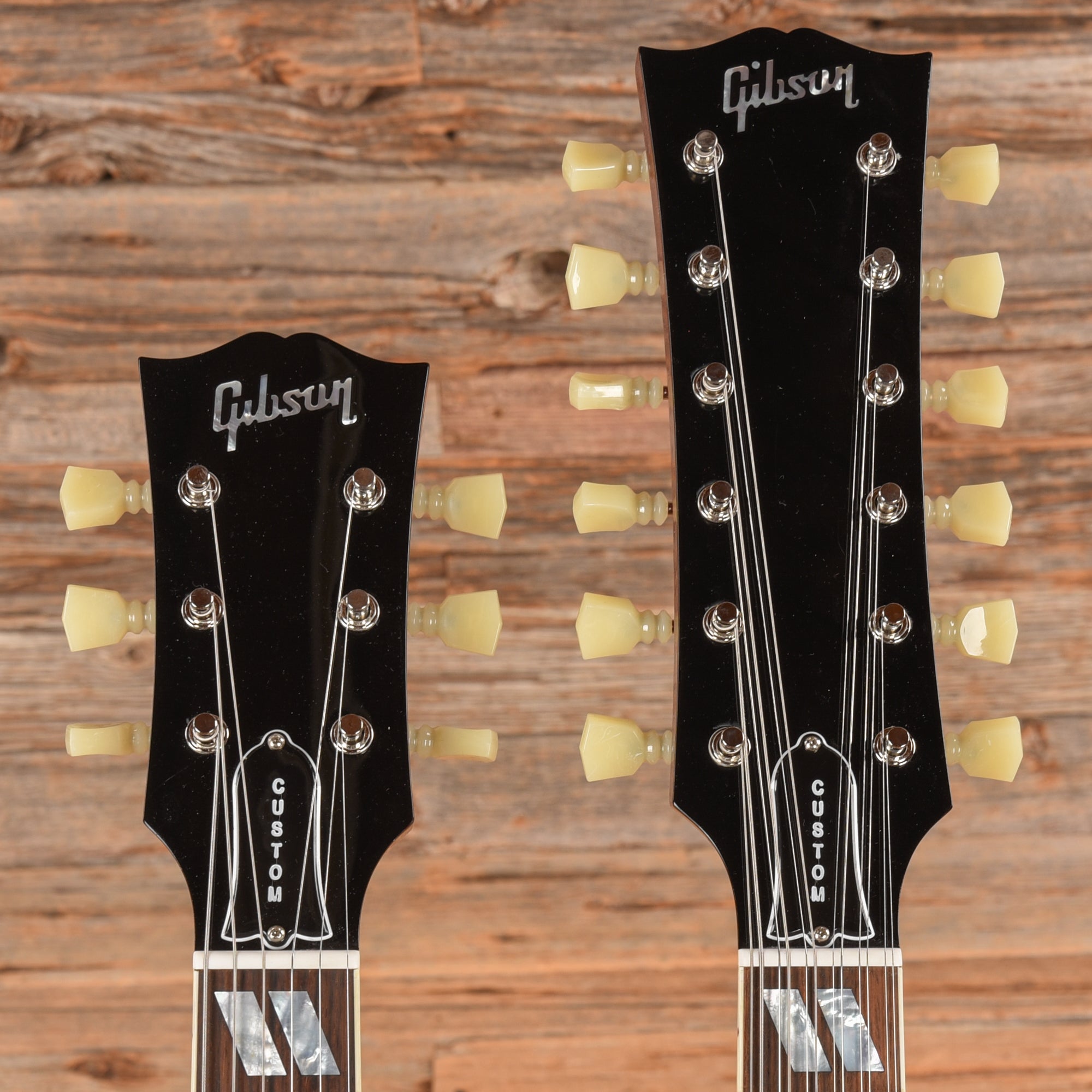 Gibson EDS-1275 One of One Doubleneck (Reversed Necks) Cherry - Dave A ...