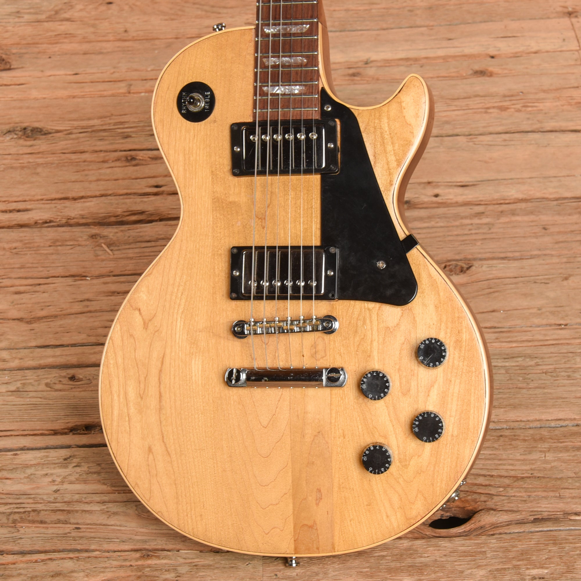 Gibson Les Paul Deluxe Natural Refin 1973 – Chicago Music Exchange
