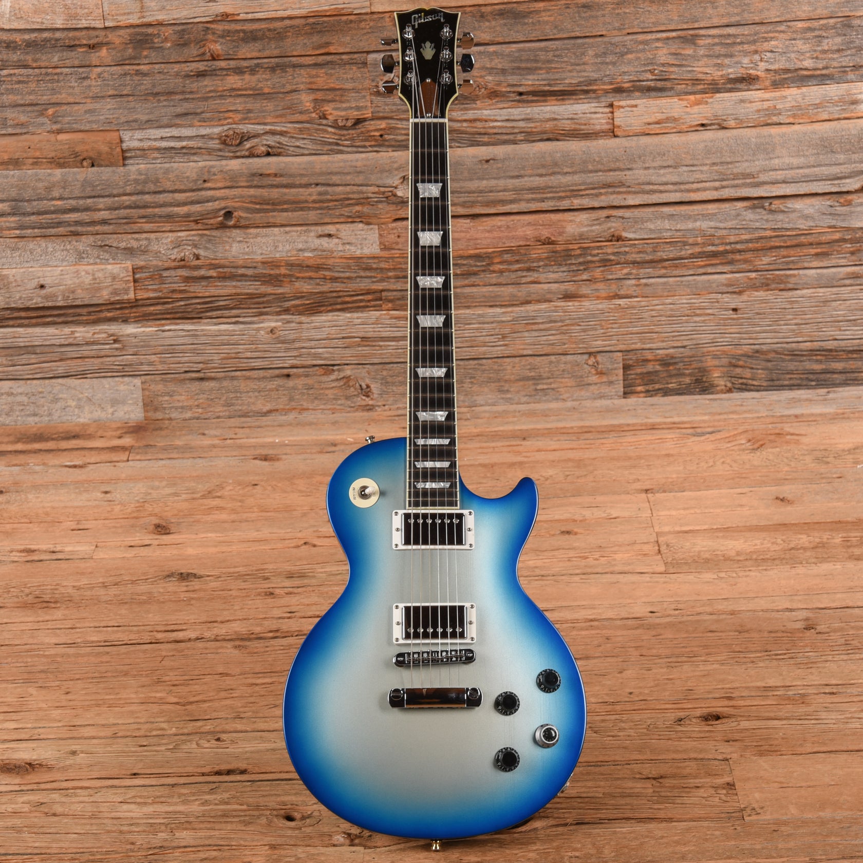Gibson Les Paul Robot Blue Burst 2007 – Chicago Music Exchange