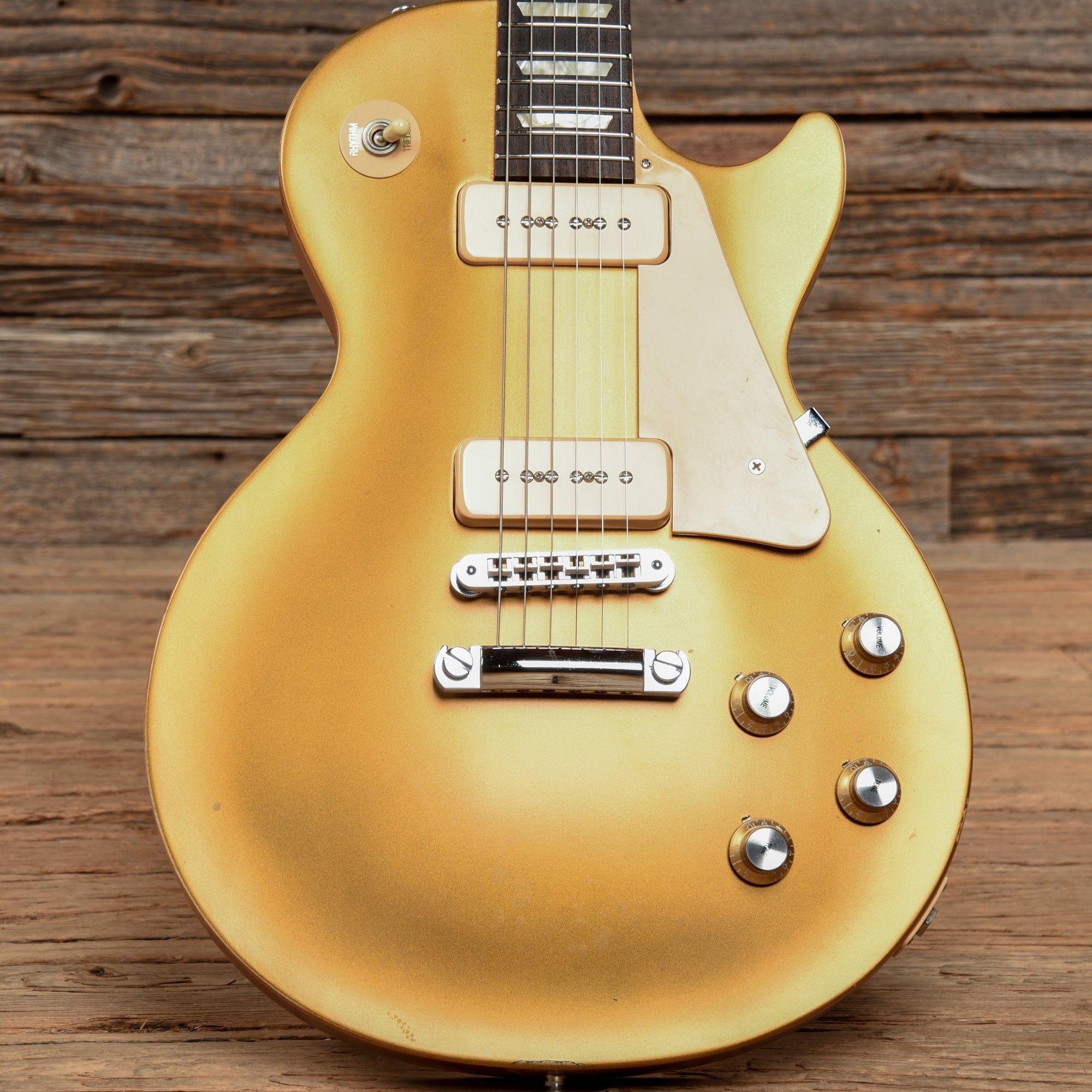 Gibson Les Paul Studio 60's Tribute Goldtop 2011 – Chicago Music Exchange