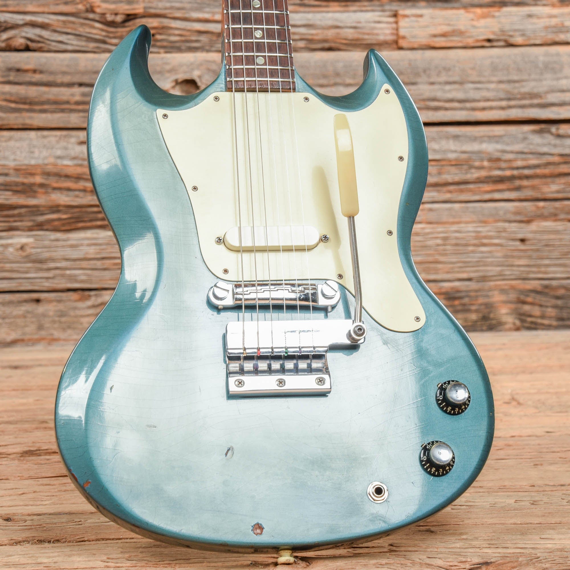 Gibson Melody Maker Pelham Blue 1966 – Chicago Music Exchange