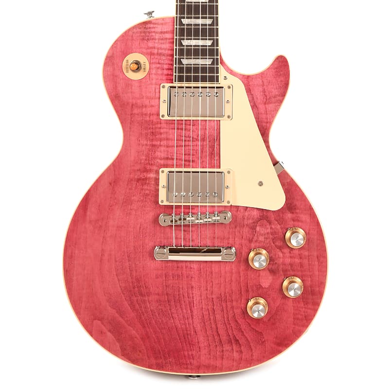 Gibson Original Les Paul Standard '60s Figured Top Translucent Fuchsia – Chicago Music Exchange