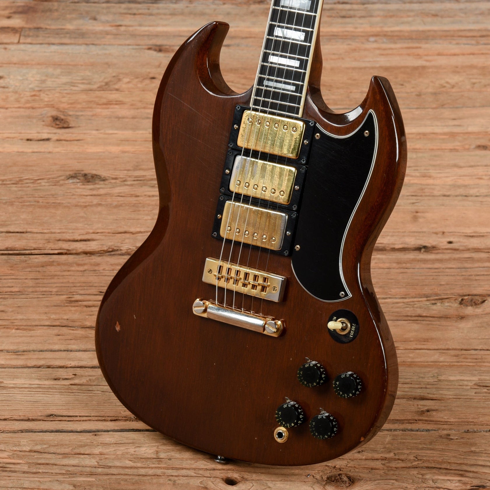 Gibson SG Custom Brown 1972 – Chicago Music Exchange
