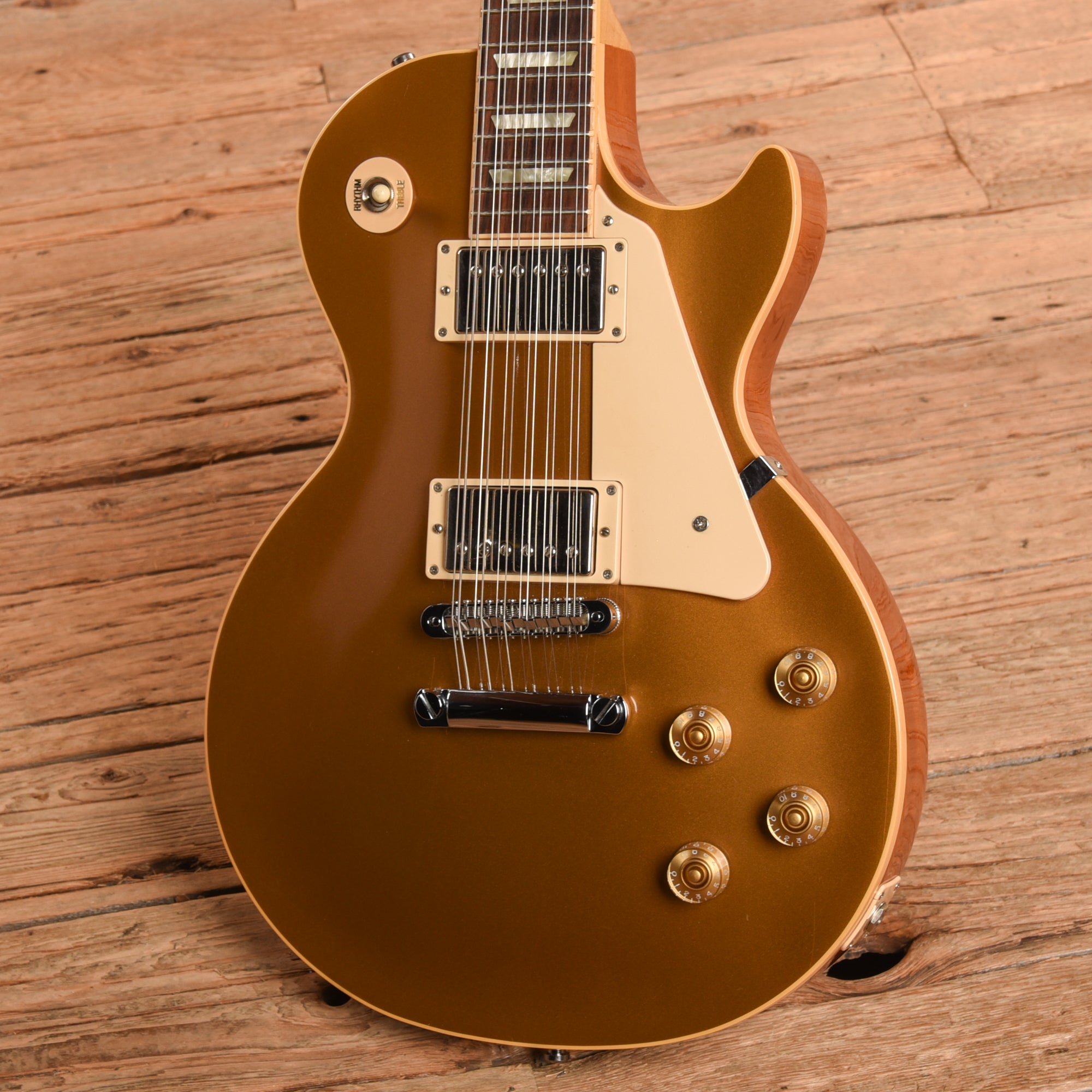 Gibson Les Paul 12 String Goldtop - Dave Amato of REO Speedwagon ...