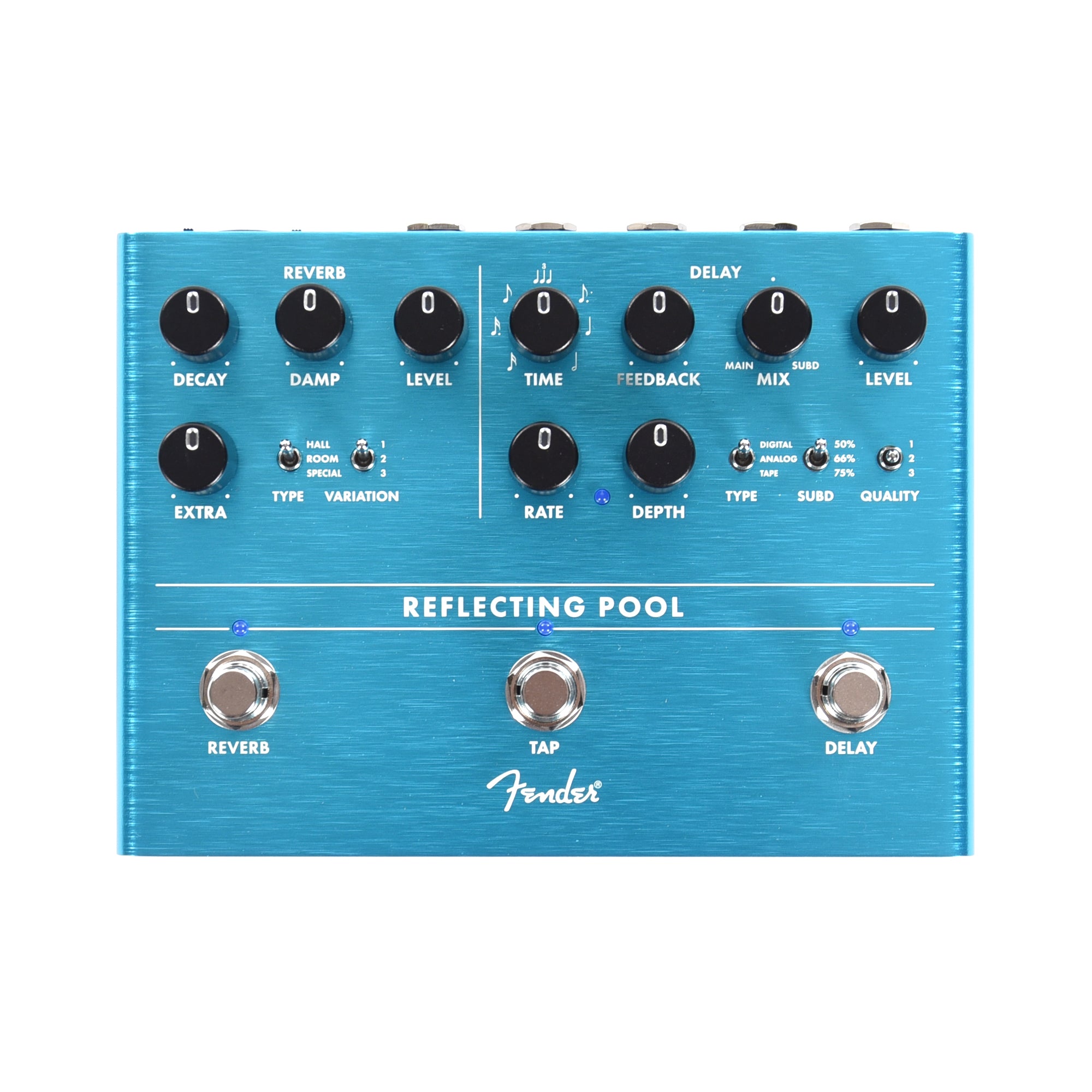 Fender Reflecting Pool Delay/Reverb Pedal – Chicago Music Exchange