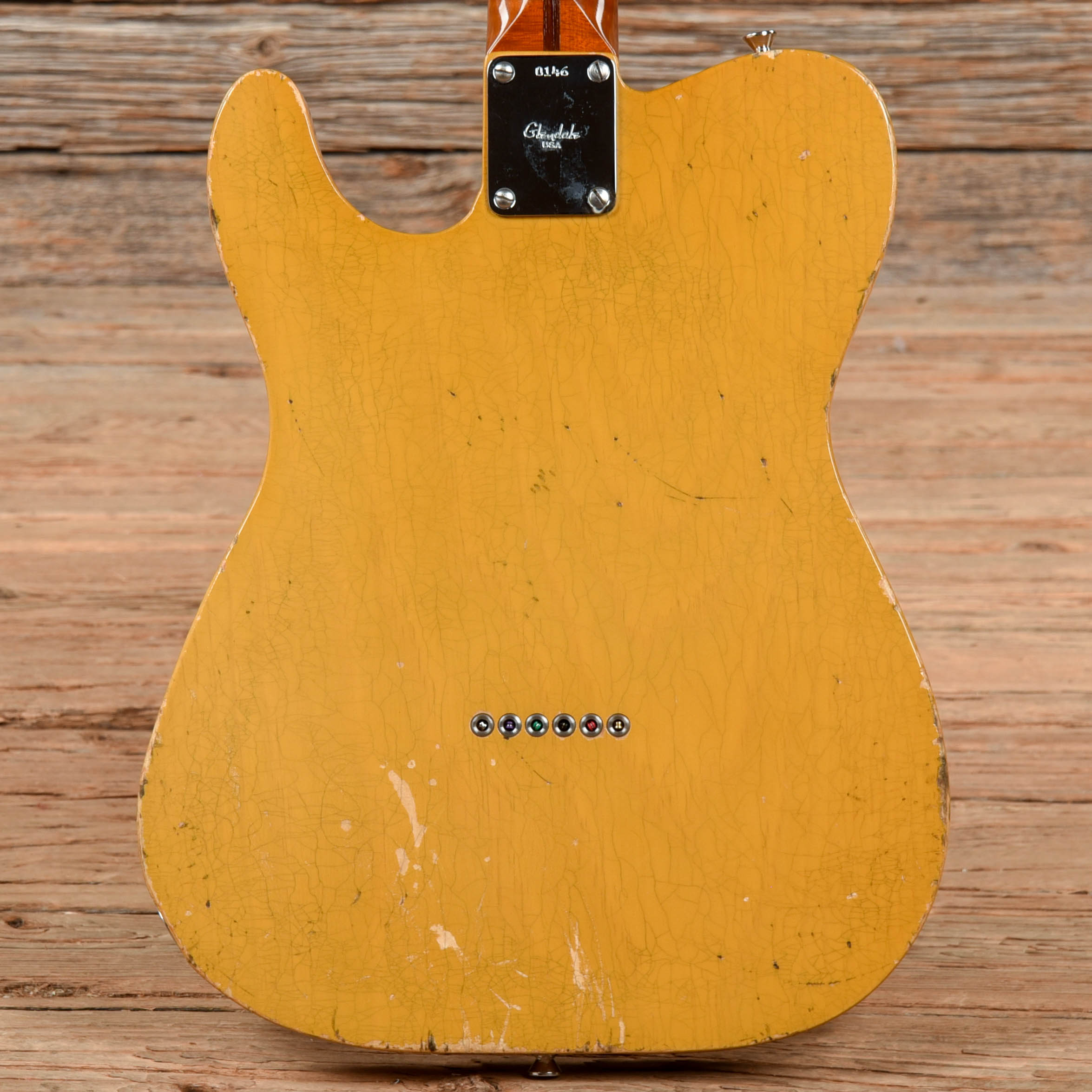 Glendale Guitars Blackguard Vintage Blonde – Chicago Music Exchange