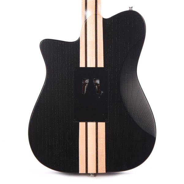 GCI Modernist Guitar Satin Black Doghair Wings – Chicago Music Exchange