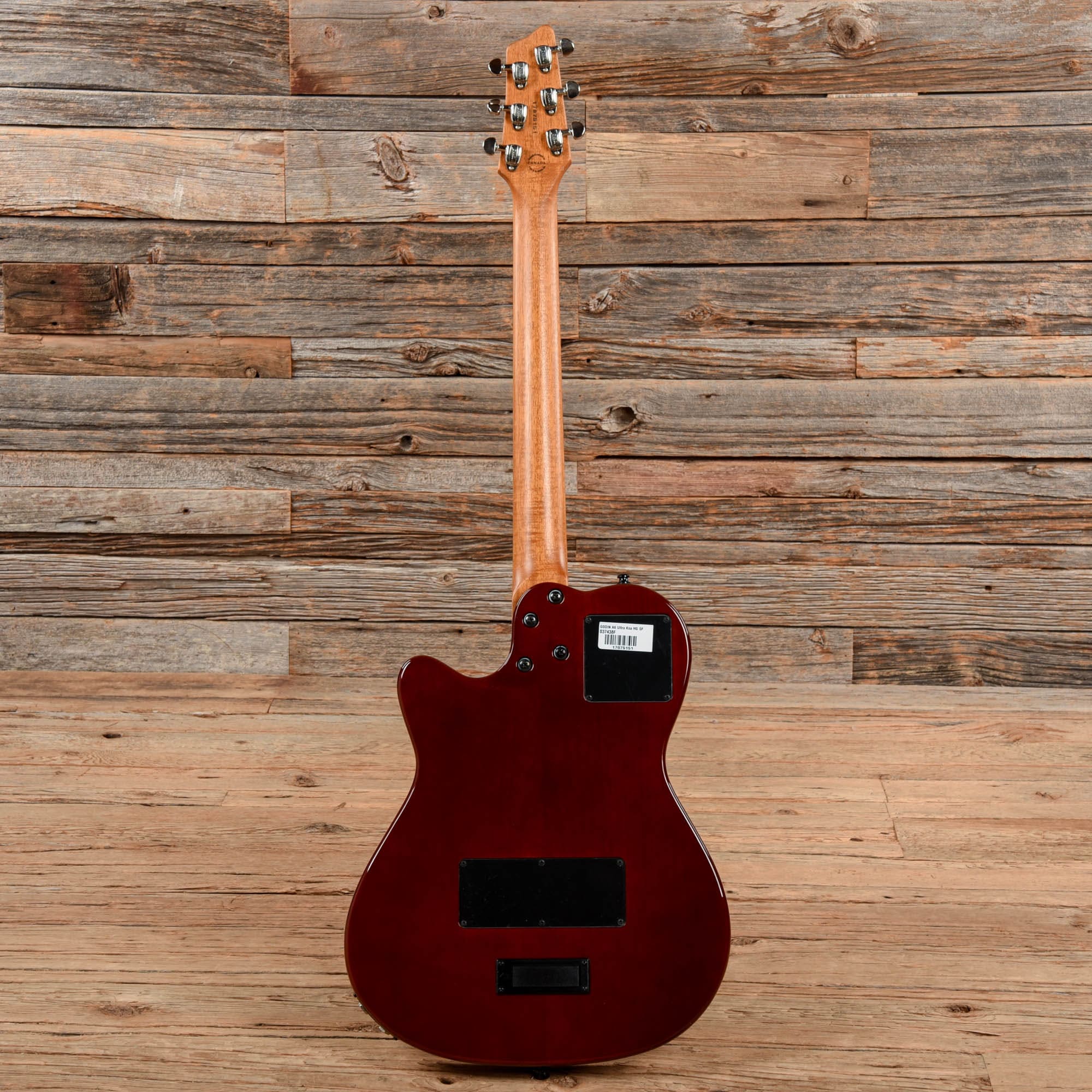 Godin A6 Ultra Koa HG Natural 2017 – Chicago Music Exchange