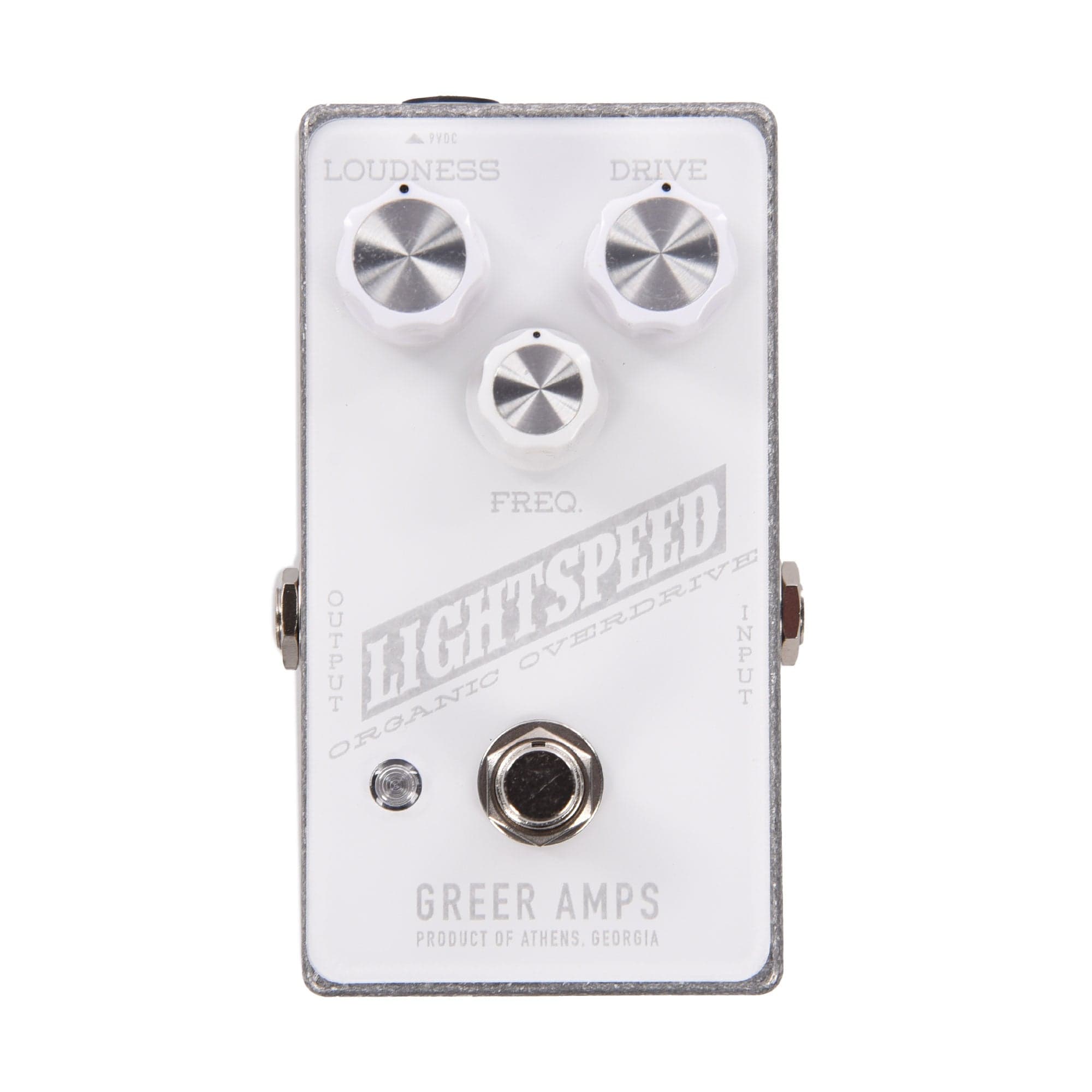 Greer Amps Lightspeed Organic Overdrive Snowblind – Chicago Music Exchange