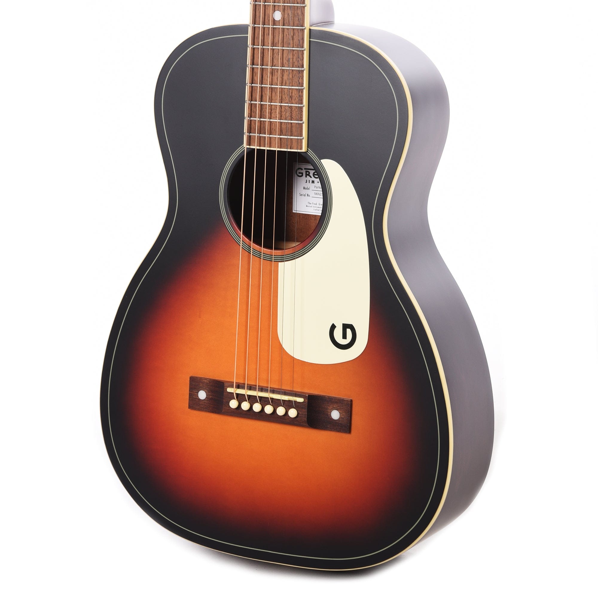 Gretsch Jim Dandy Parlor Acoustic Guitar Rex Burst – Chicago Music Exchange