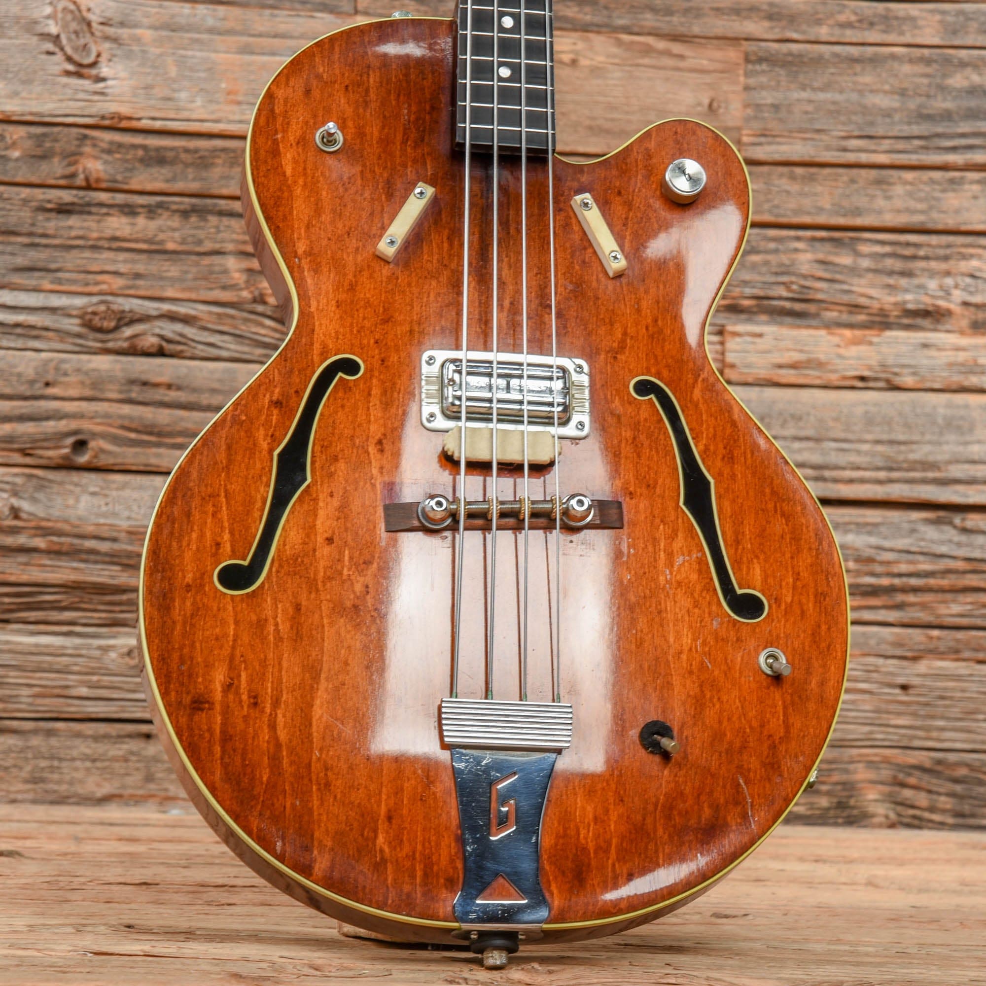 Gretsch 6071 Monkees Bass Walnut 1968 – Chicago Music Exchange