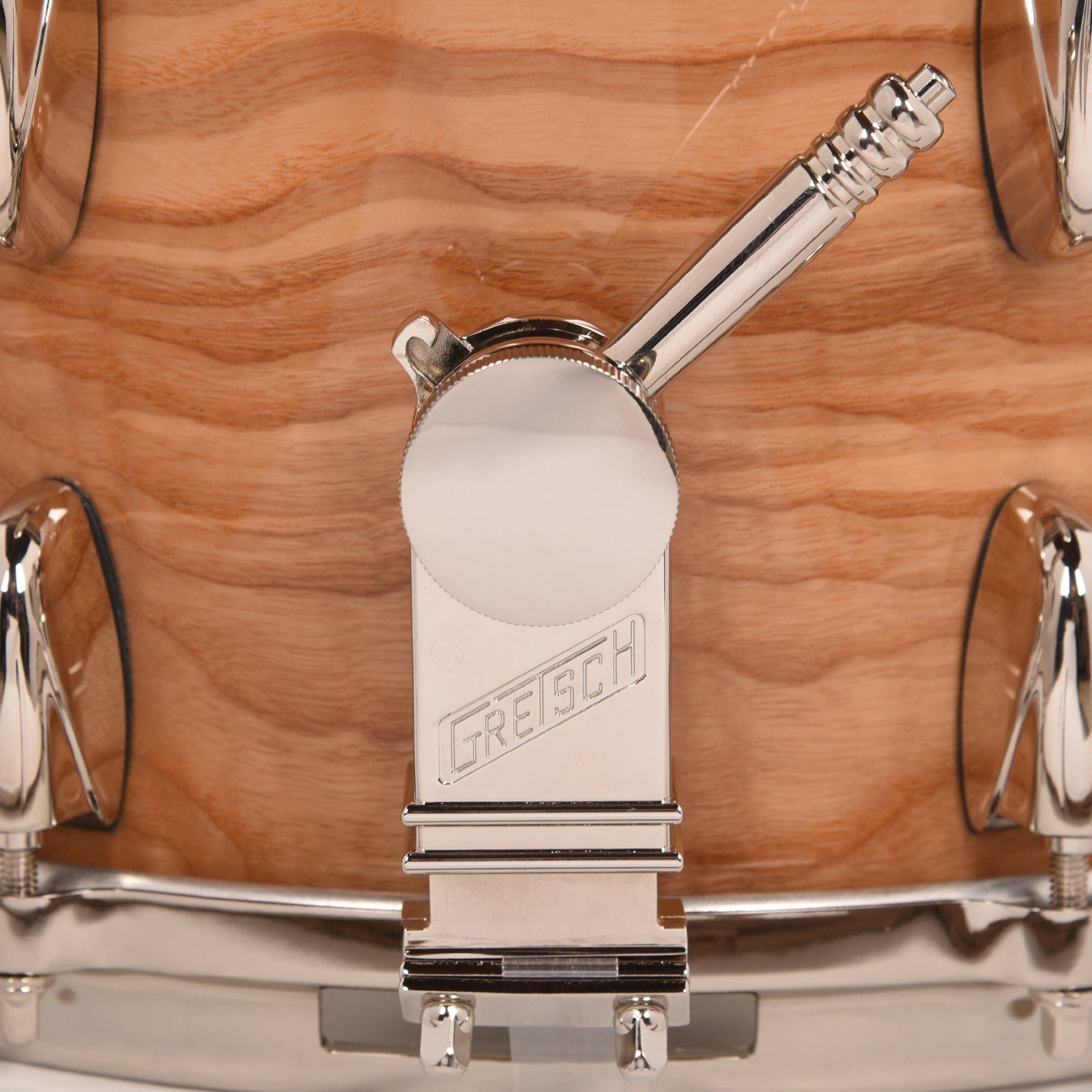 Gretsch 140th Anniversary USA Custom 7x14 Snare Drum Figured Ash w/Nic ...