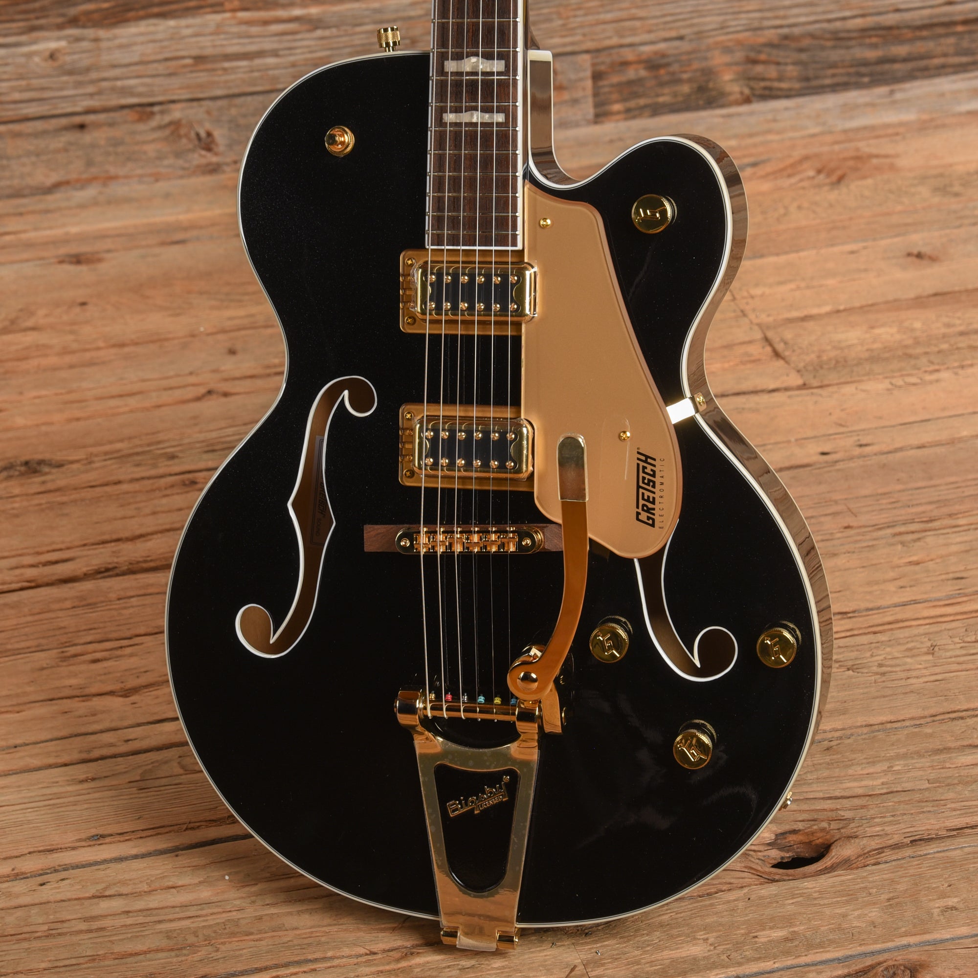 Gretsch G5427TG Electromatic Black Sparkle 2024 – Chicago Music Exchange