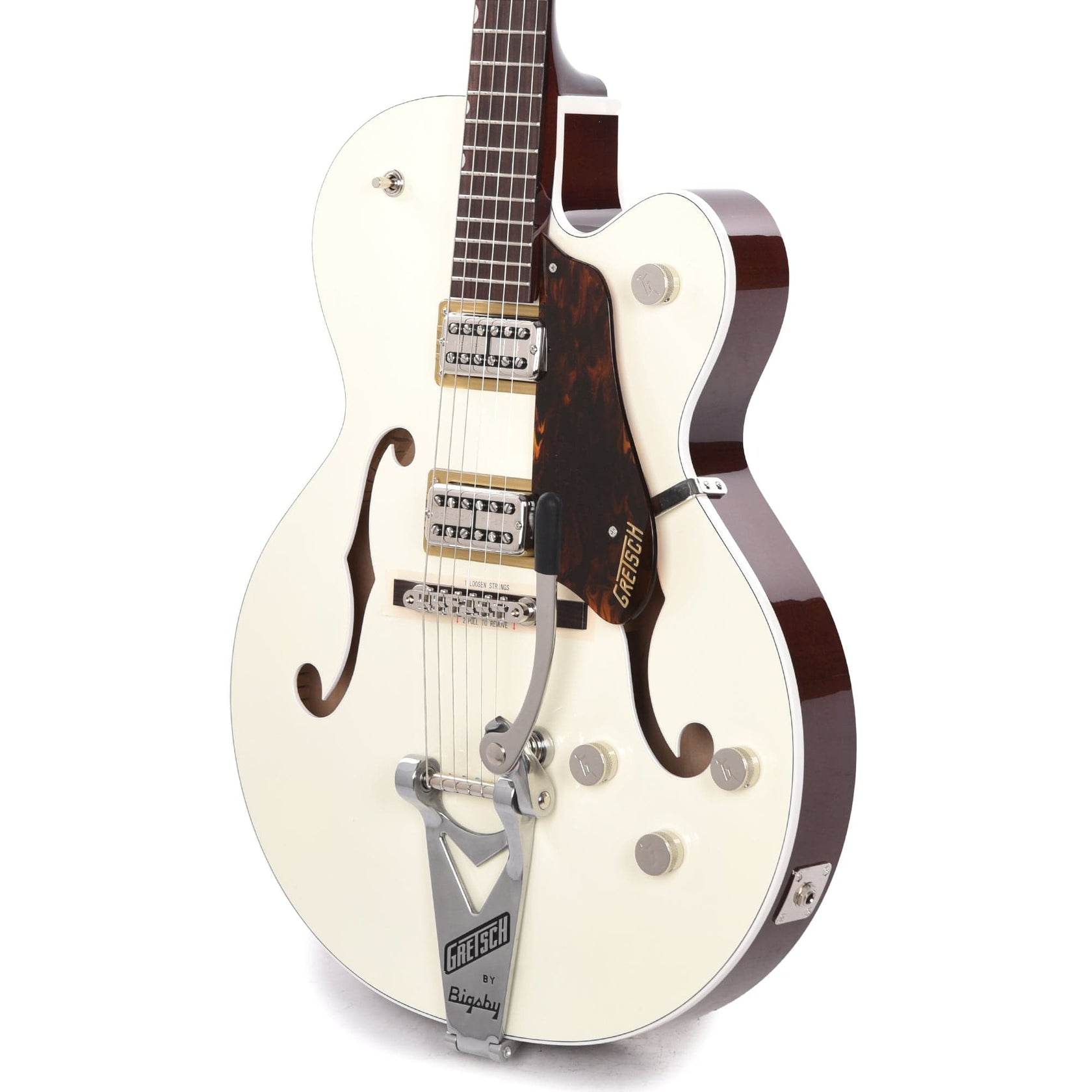 Gretsch G6118T Players Edition Anniversary Hollow Body Two-Tone Vintag ...