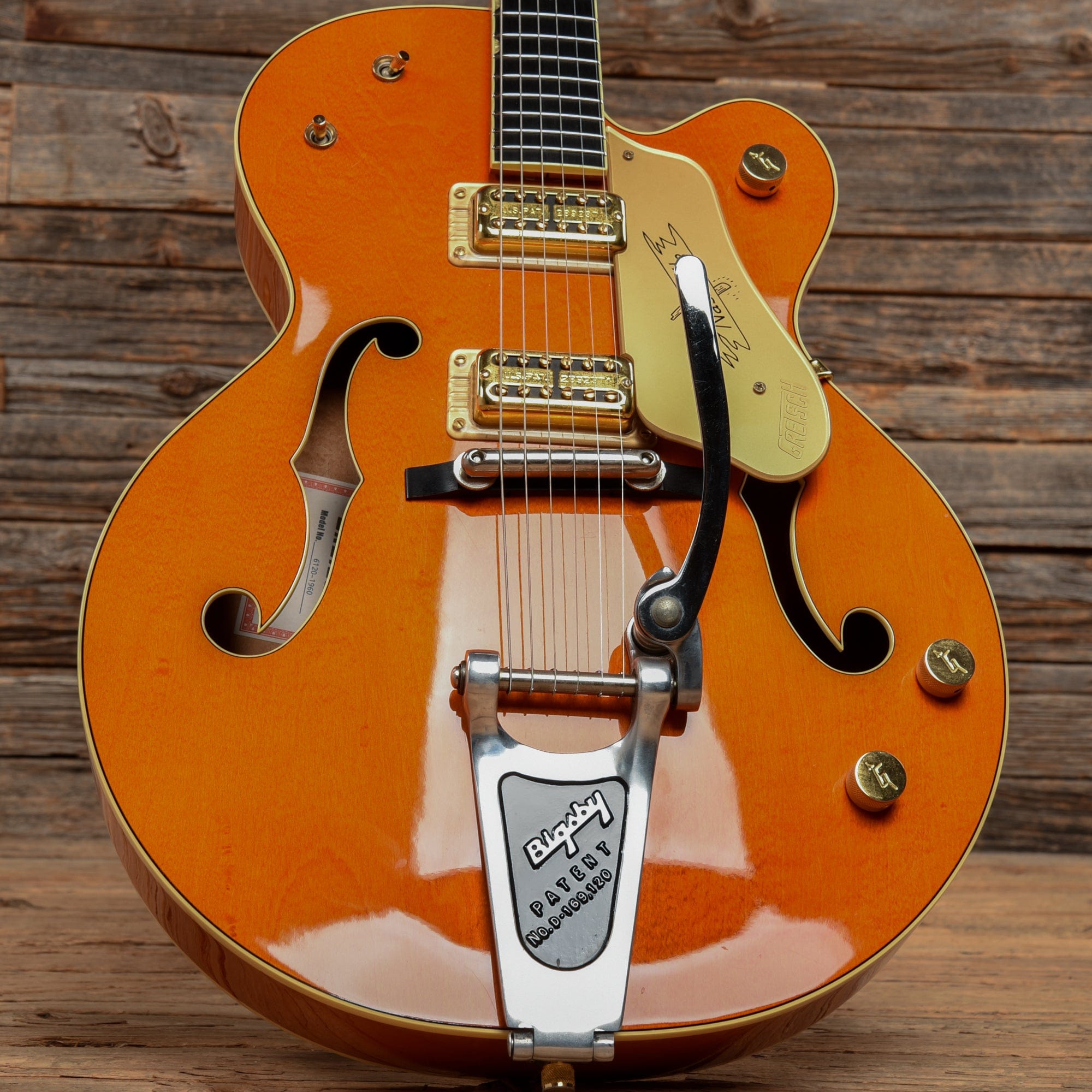 Gretsch G6120-1960 Nashville Western Maple Stain 2003 – Chicago Music ...
