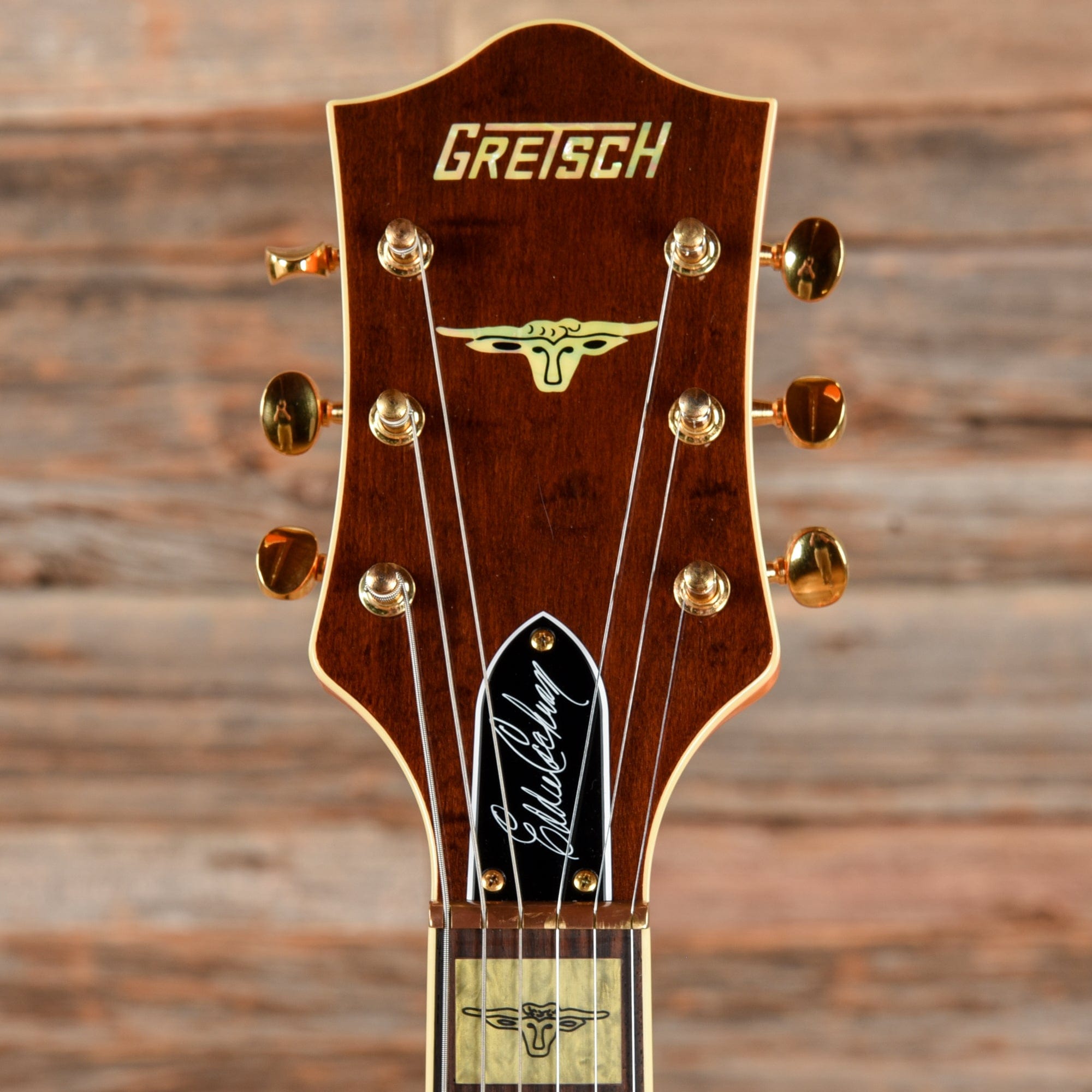 Gretsch G6120 Eddie Cochran Signature Hollow Body Orange 2018 – Chicago ...