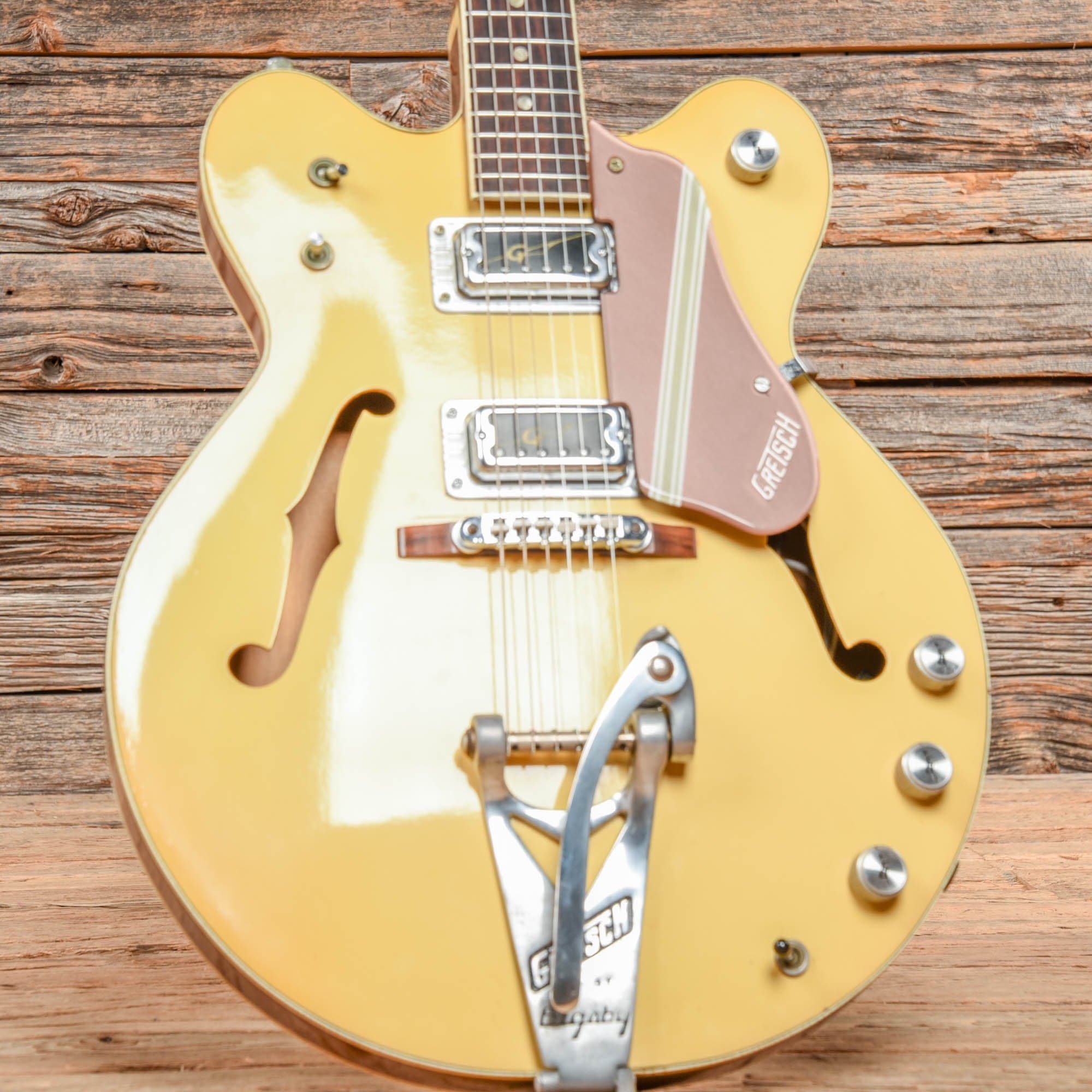 Gretsch Rally Bamboo Yellow 1968 – Chicago Music Exchange