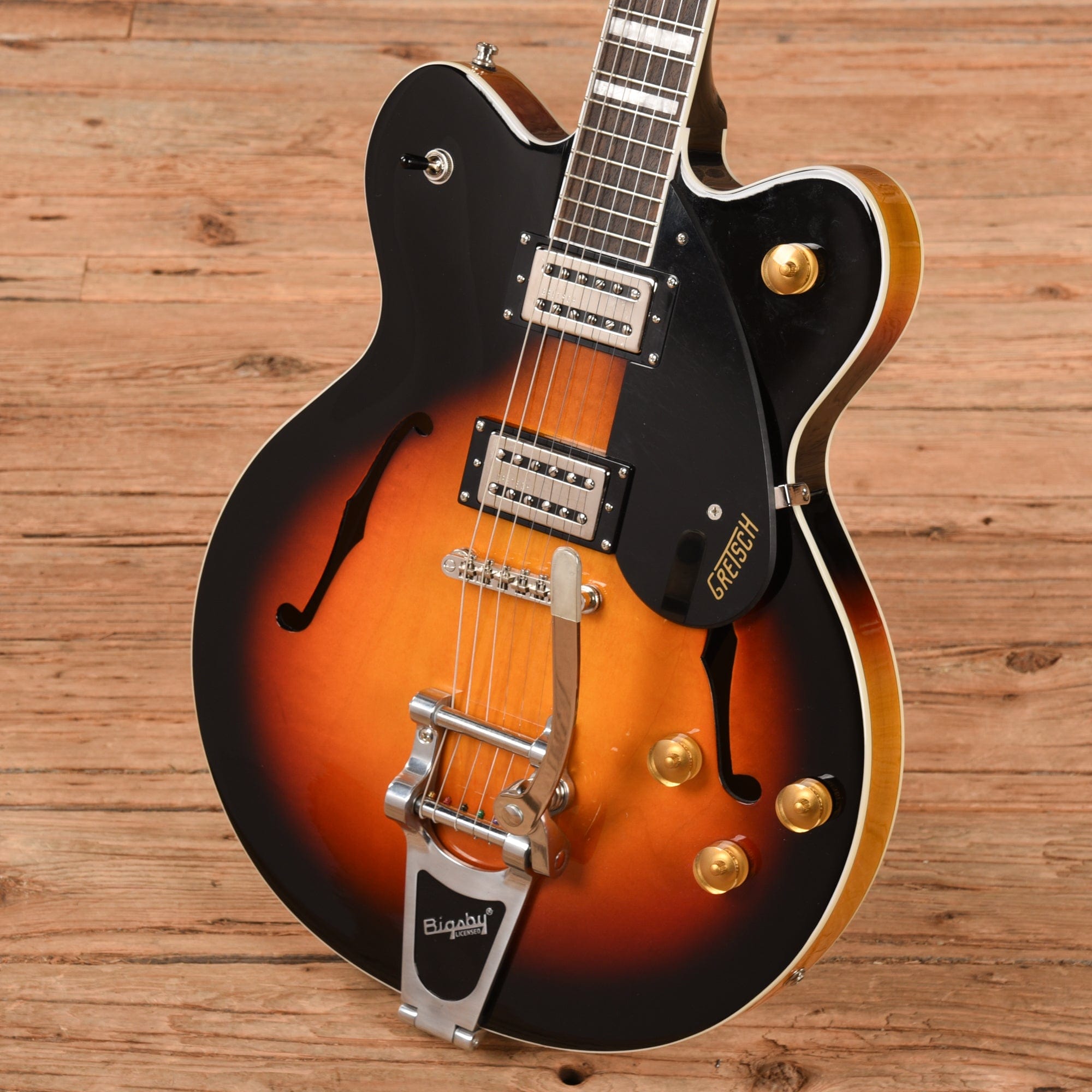 Gretsch G2622T Streamliner Center Block with Bigsby Sunburst 2016 ...