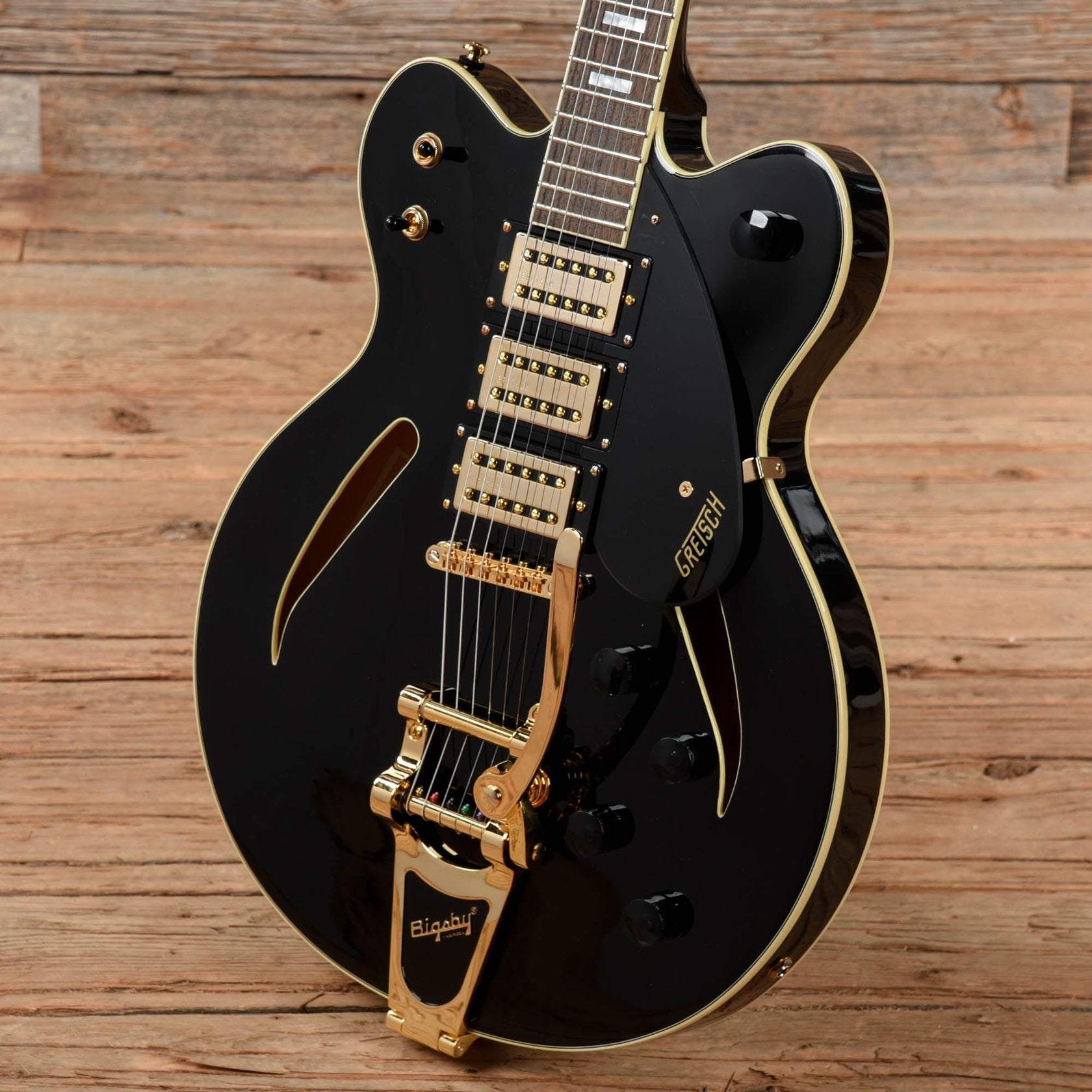 Gretsch G2627TG Streamliner Center Block 3-Pickup Black 2021 – Chicago ...
