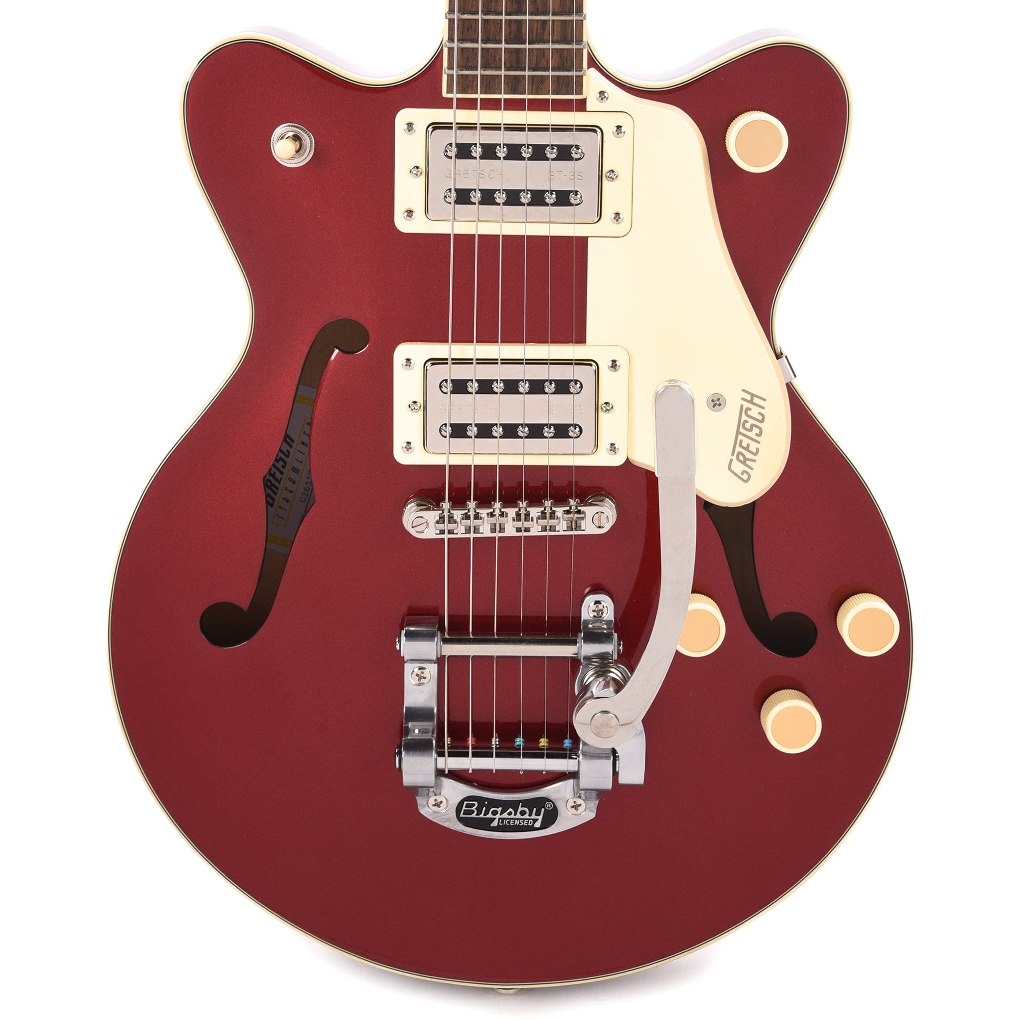 Gretsch G2655T Streamliner Center Block Jr. Double-Cut w/Bigsby Brandy ...