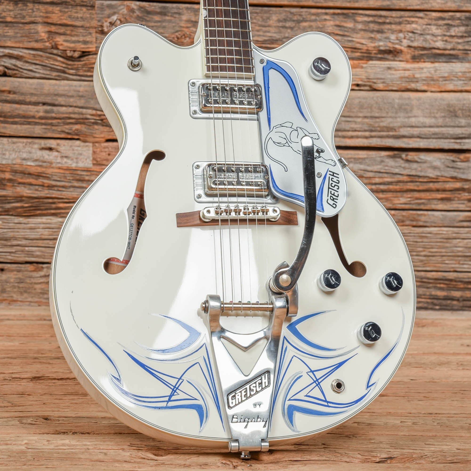 Gretsch G6137TCB White Panther White 2014 – Chicago Music Exchange